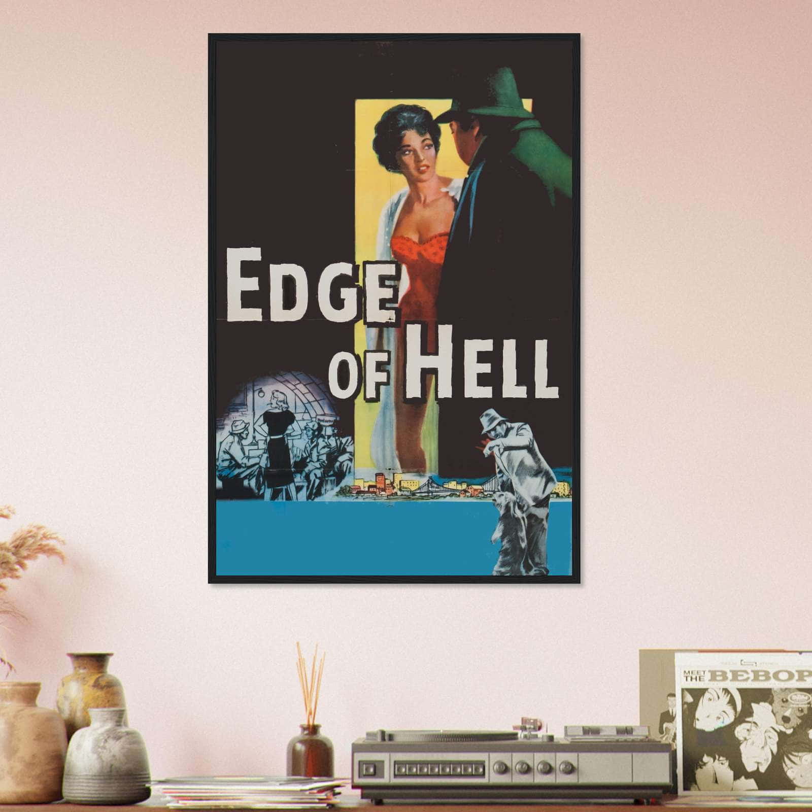 Edge of Hell (1956) Movie Poster Print - Citiesbox
