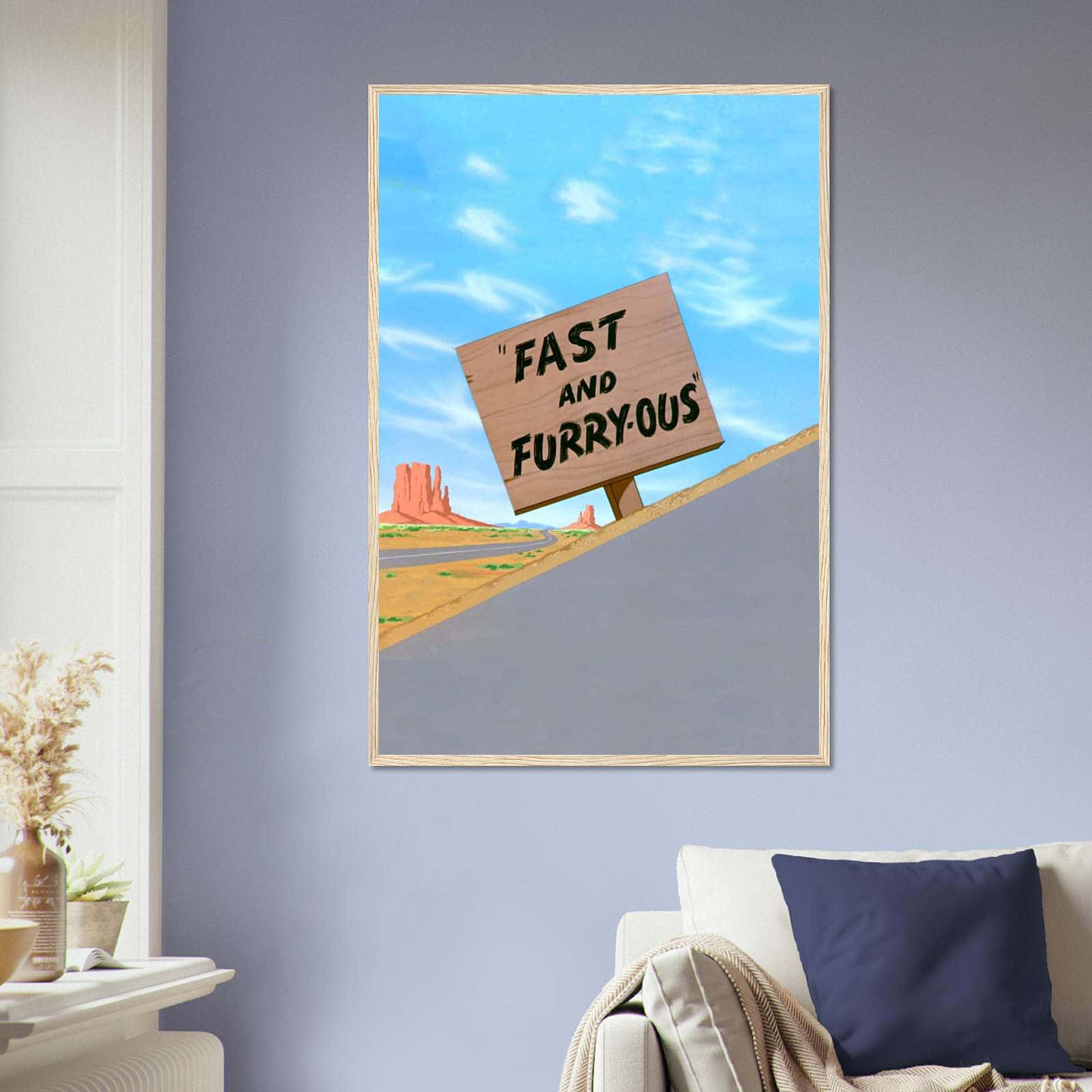 Fast and Furry-ous (1949) Movie Poster Print - Citiesbox