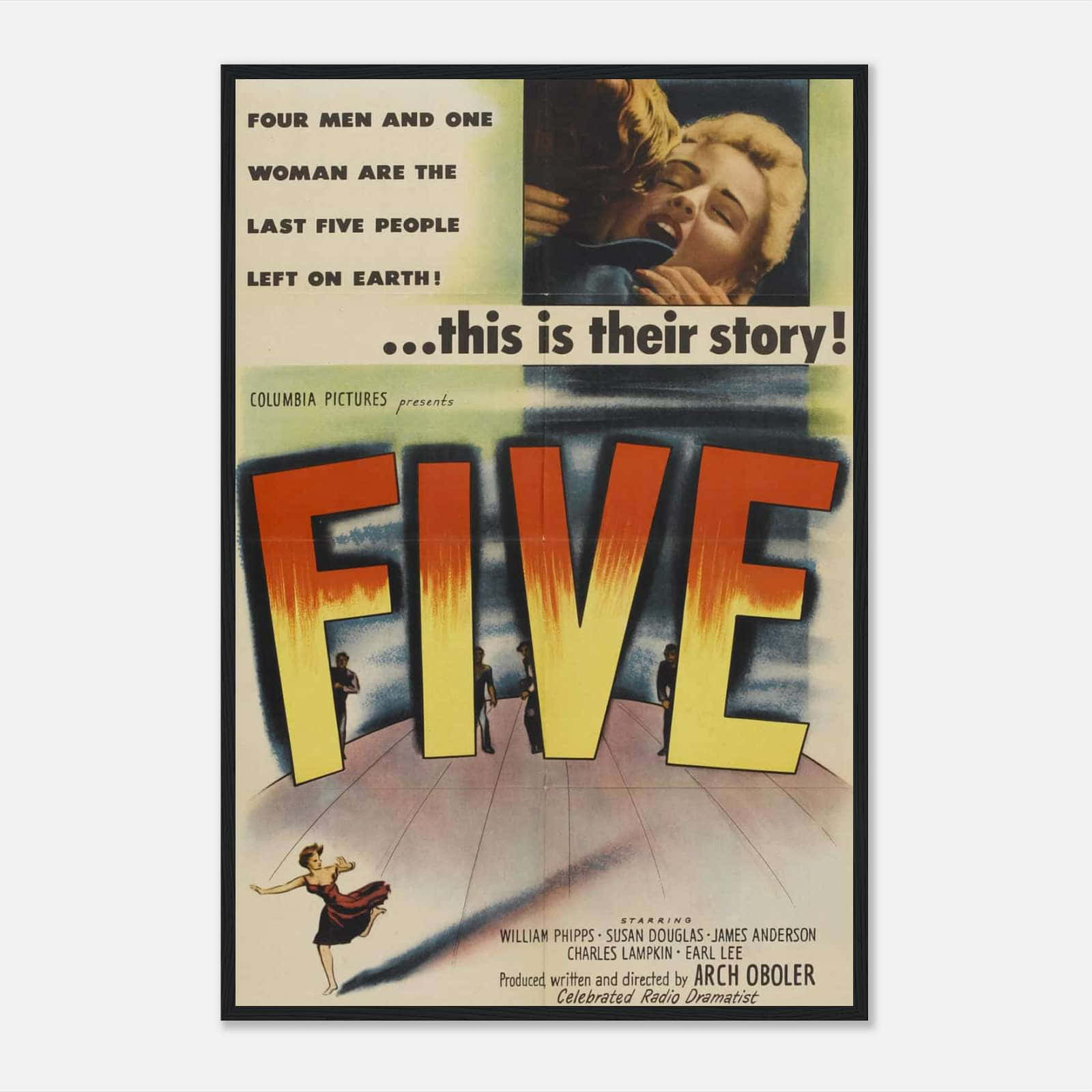 Five (1951) Movie Poster Print - Citiesbox