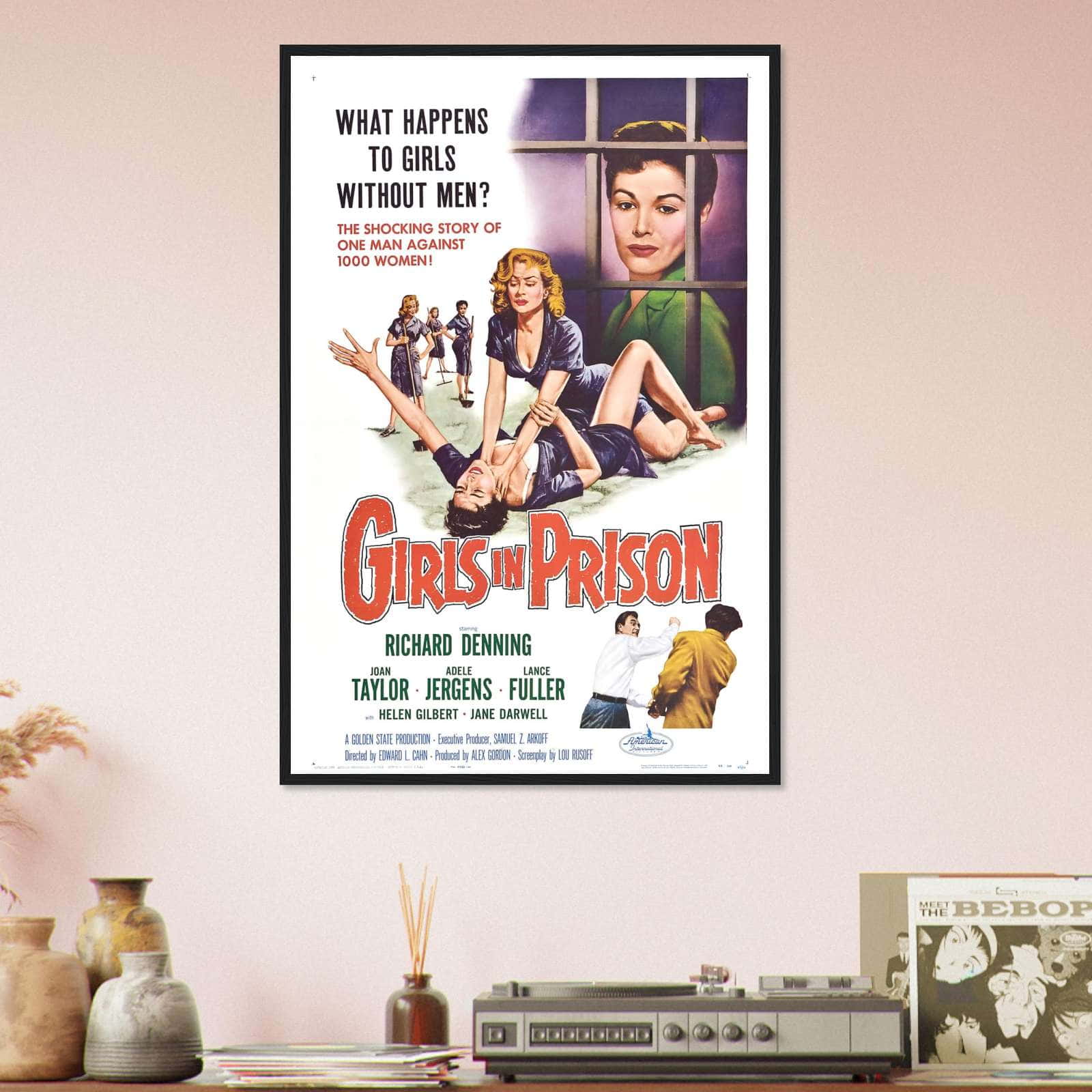 Girls in Prison (1956) Movie Poster Print - Citiesbox