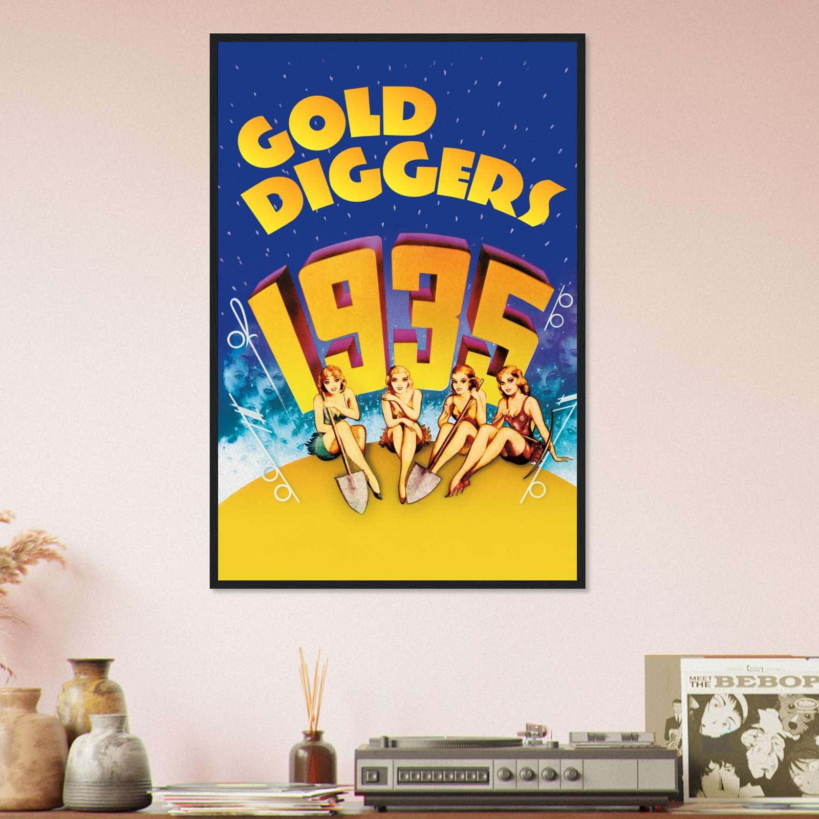 Gold Diggers of 1935 (1935) Movie Poster Print - Citiesbox