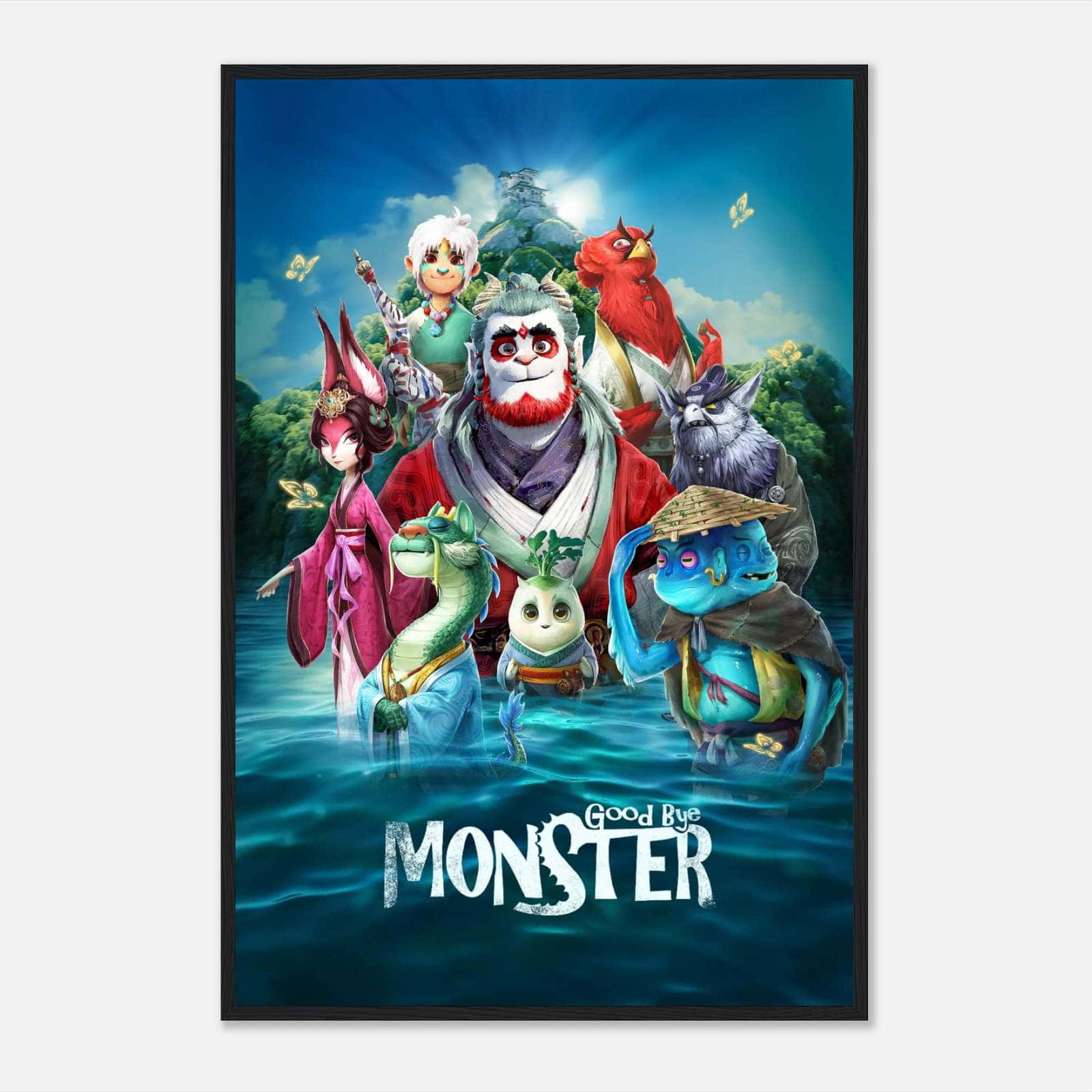 Goodbye Monster (2022) Movie Poster Print - Citiesbox