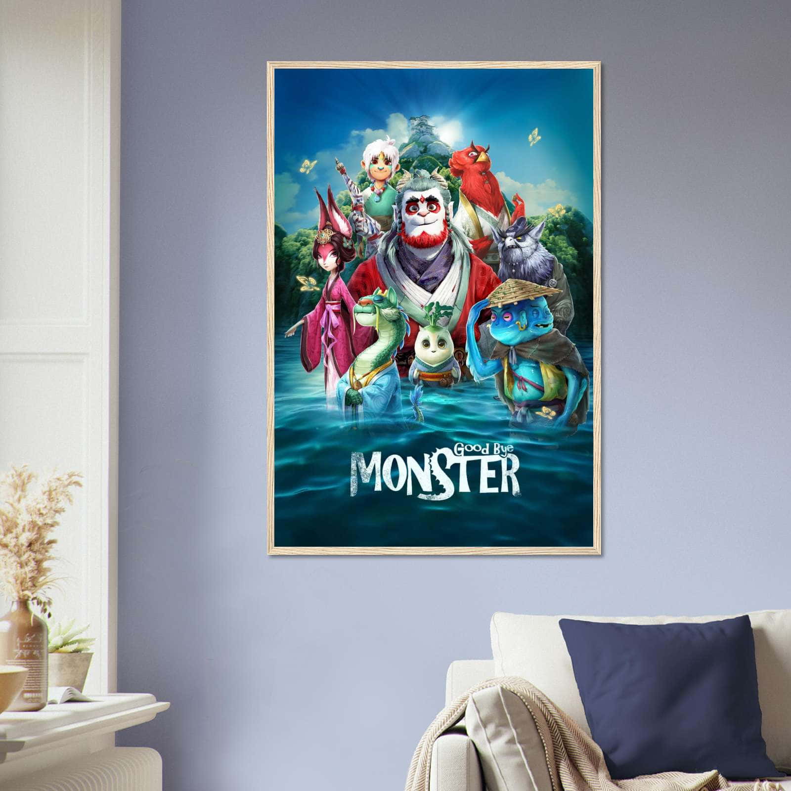 Goodbye Monster (2022) Movie Poster Print - Citiesbox