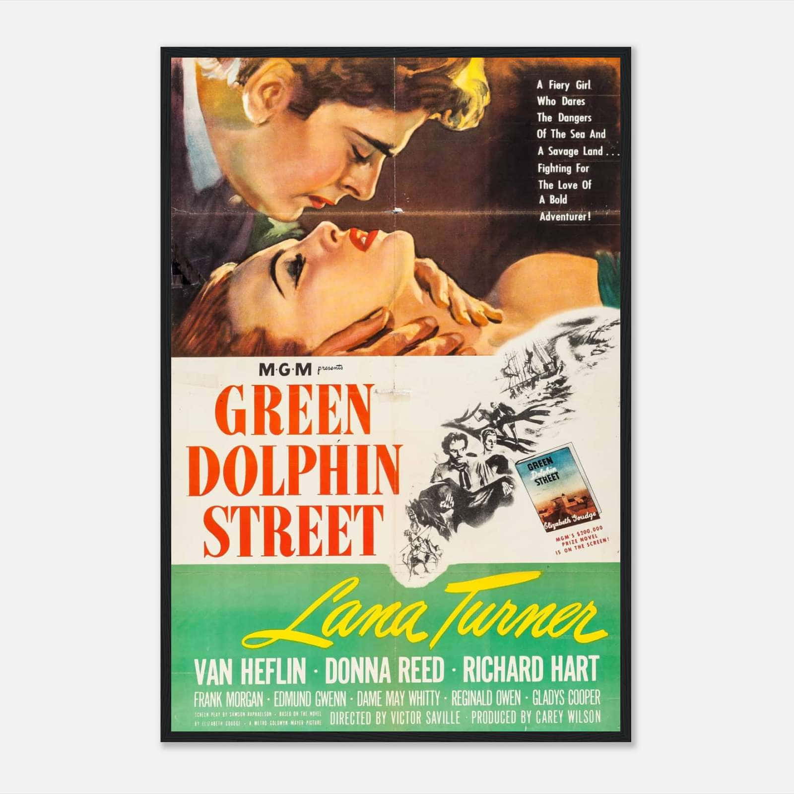 Green Dolphin Street (1947) Movie Poster Print - Citiesbox