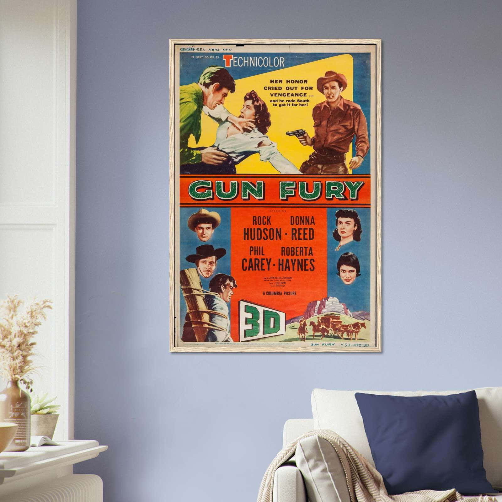 Gun Fury (1953) Movie Poster Print - Citiesbox