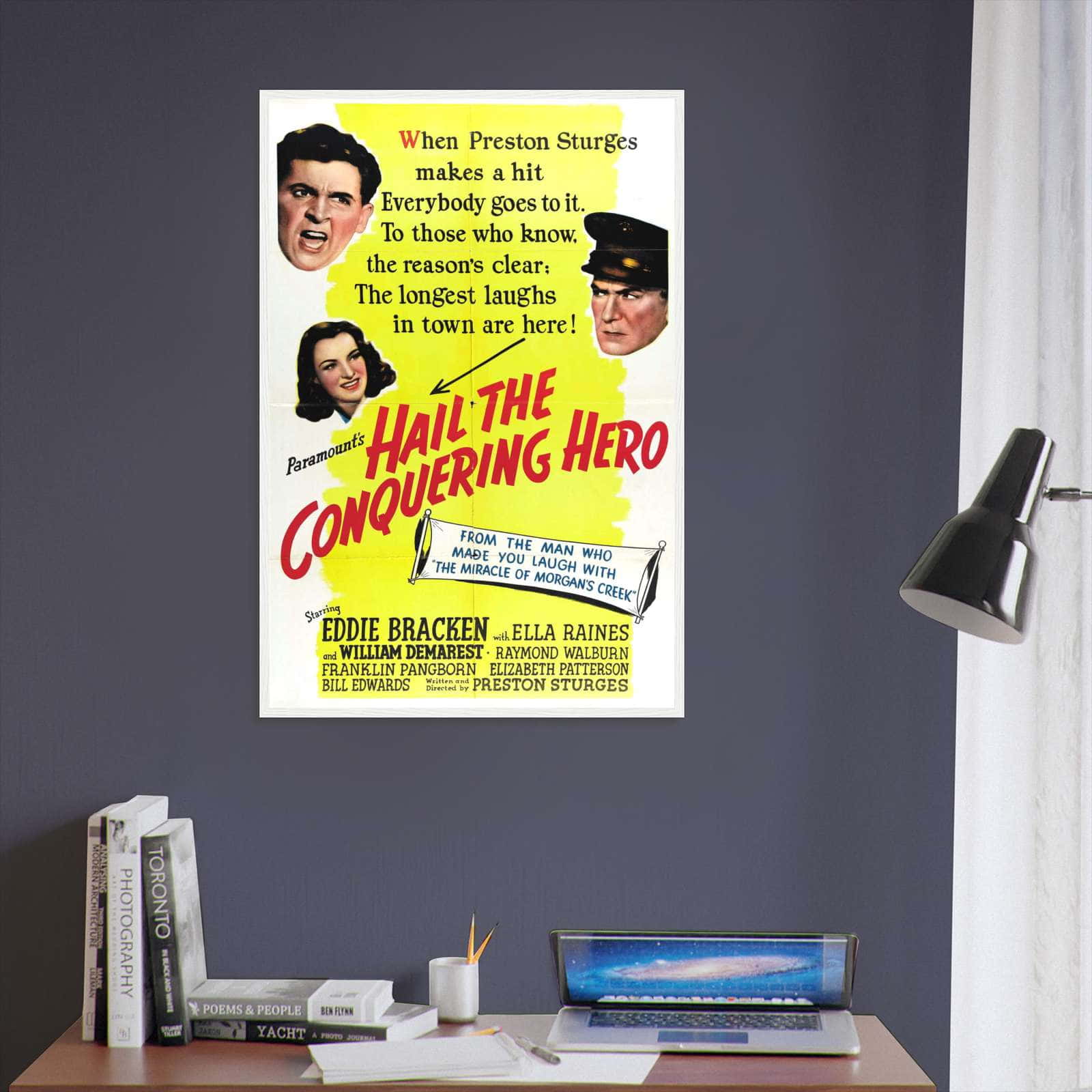 Hail the Conquering Hero (1944) Movie Poster Print - Citiesbox