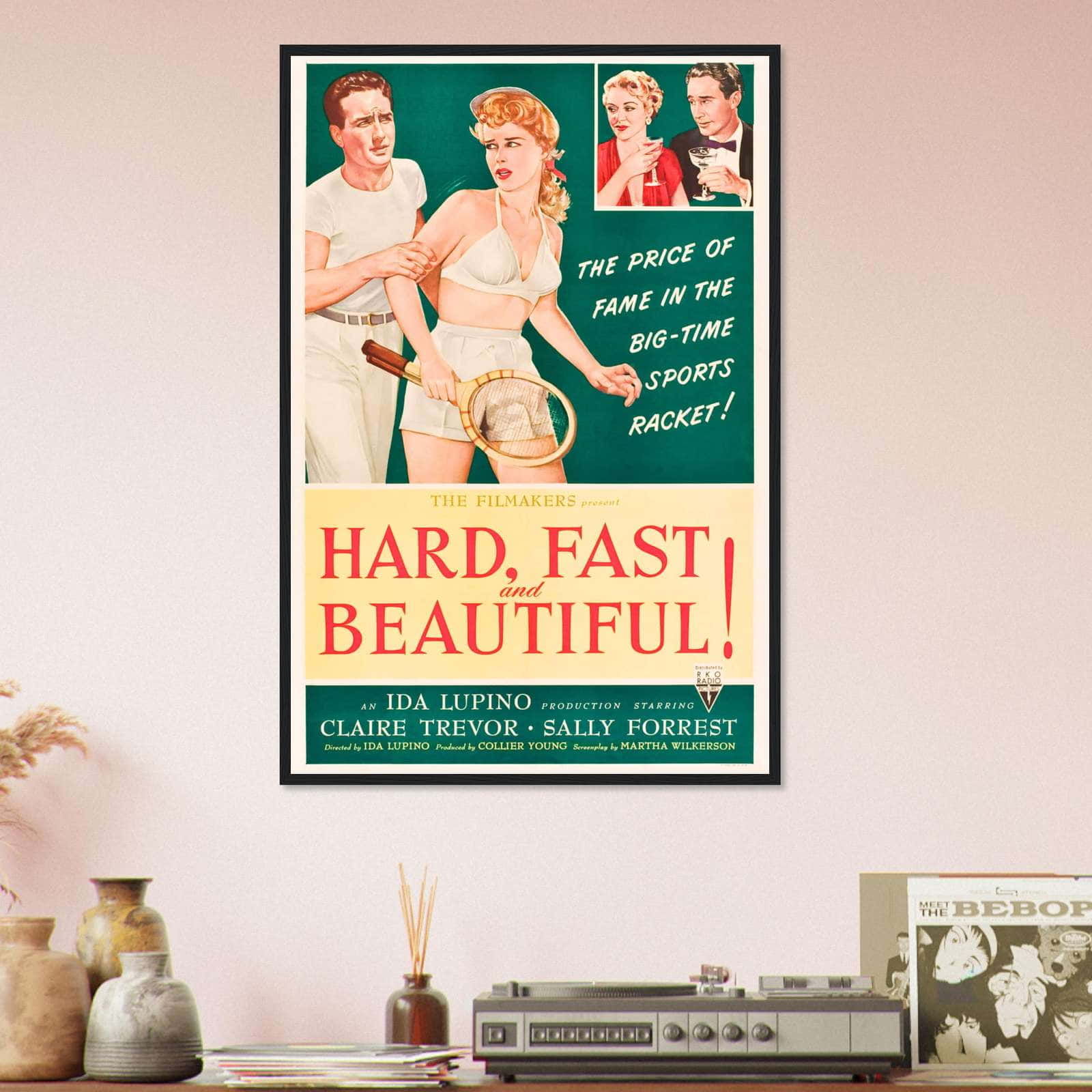 Hard, Fast and Beautiful (1951) Movie Poster Print - Citiesbox