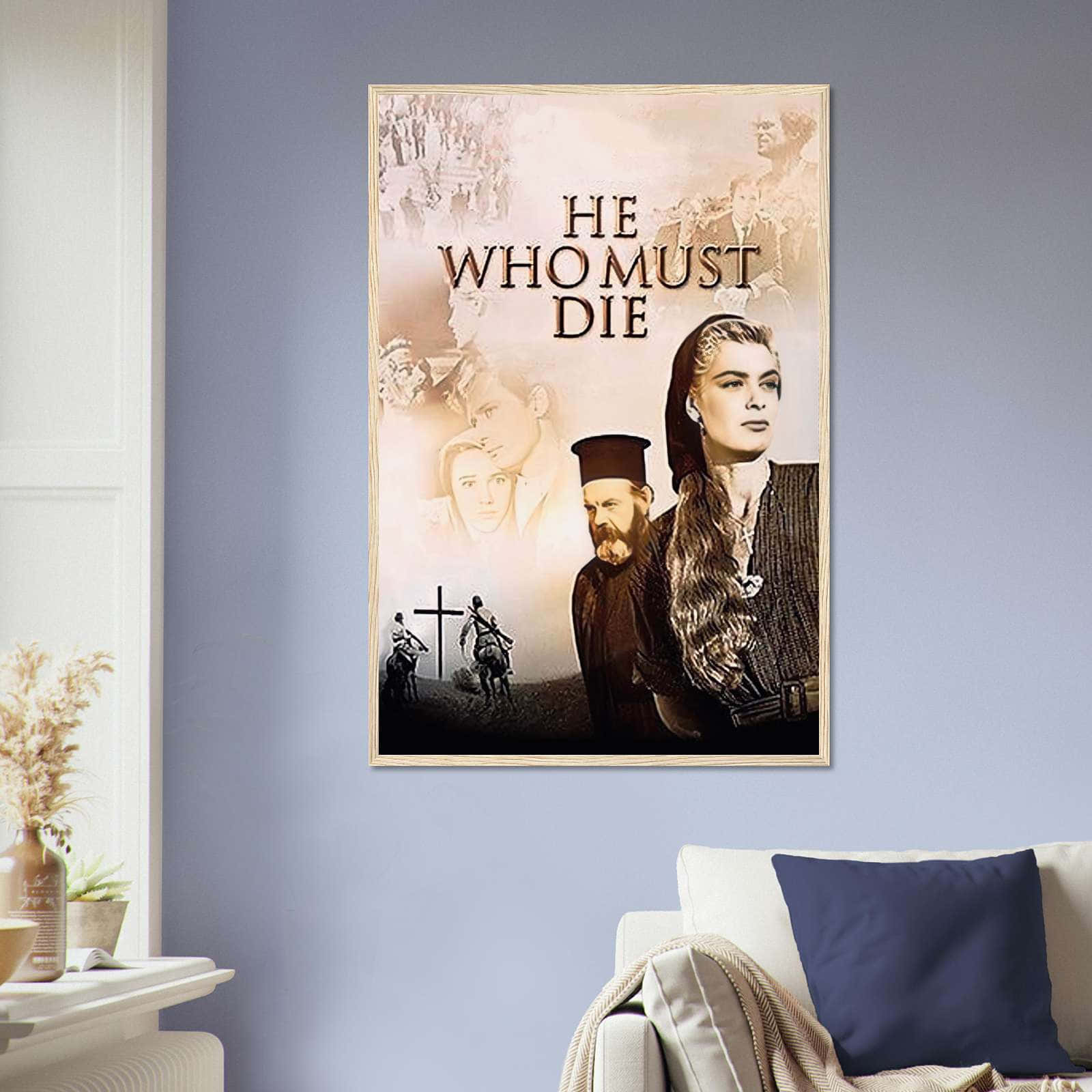 He Who Must Die (1957) Movie Poster Print - Citiesbox
