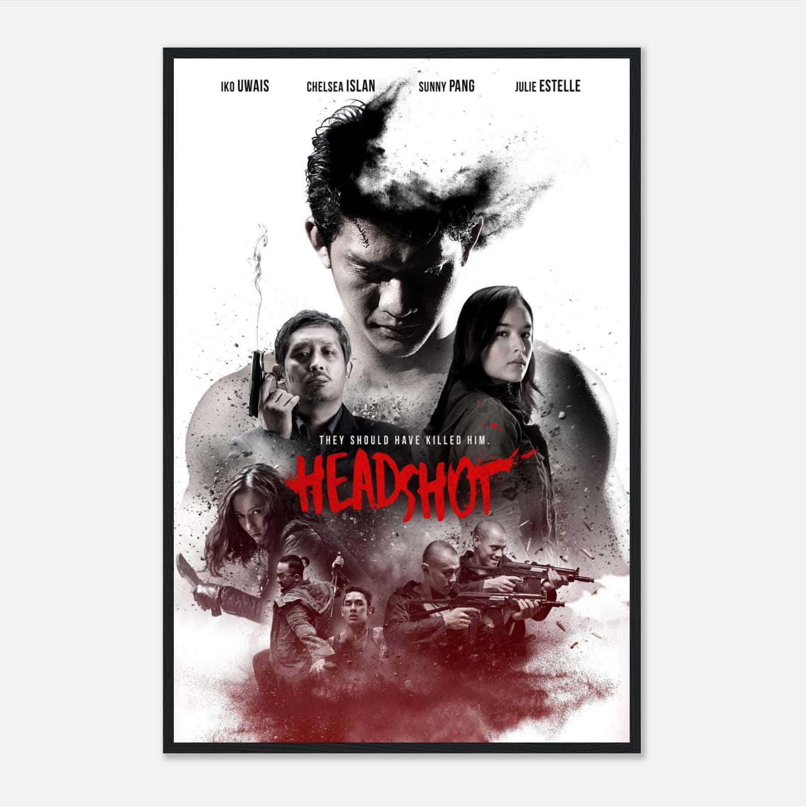 Headshot (2016) Movie Poster Print - Citiesbox
