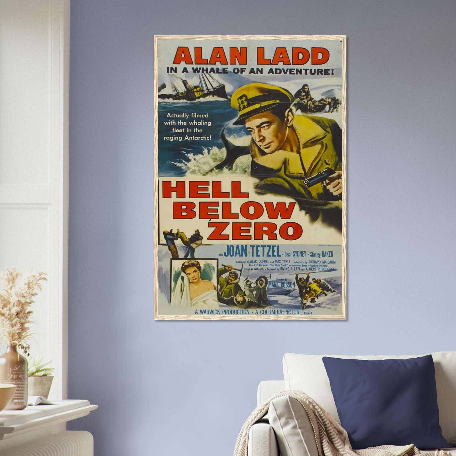 Hell Below Zero (1954) Movie Poster Print - Citiesbox