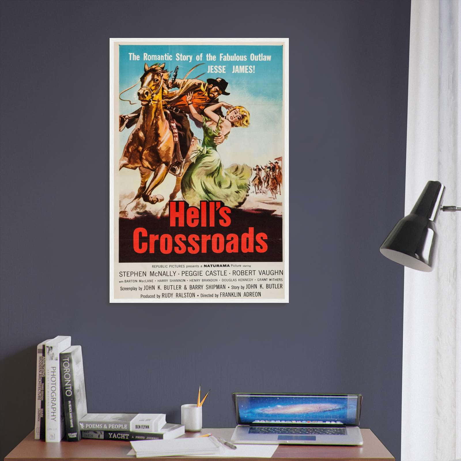 Hell's Crossroads (1957) Movie Poster Print - Citiesbox