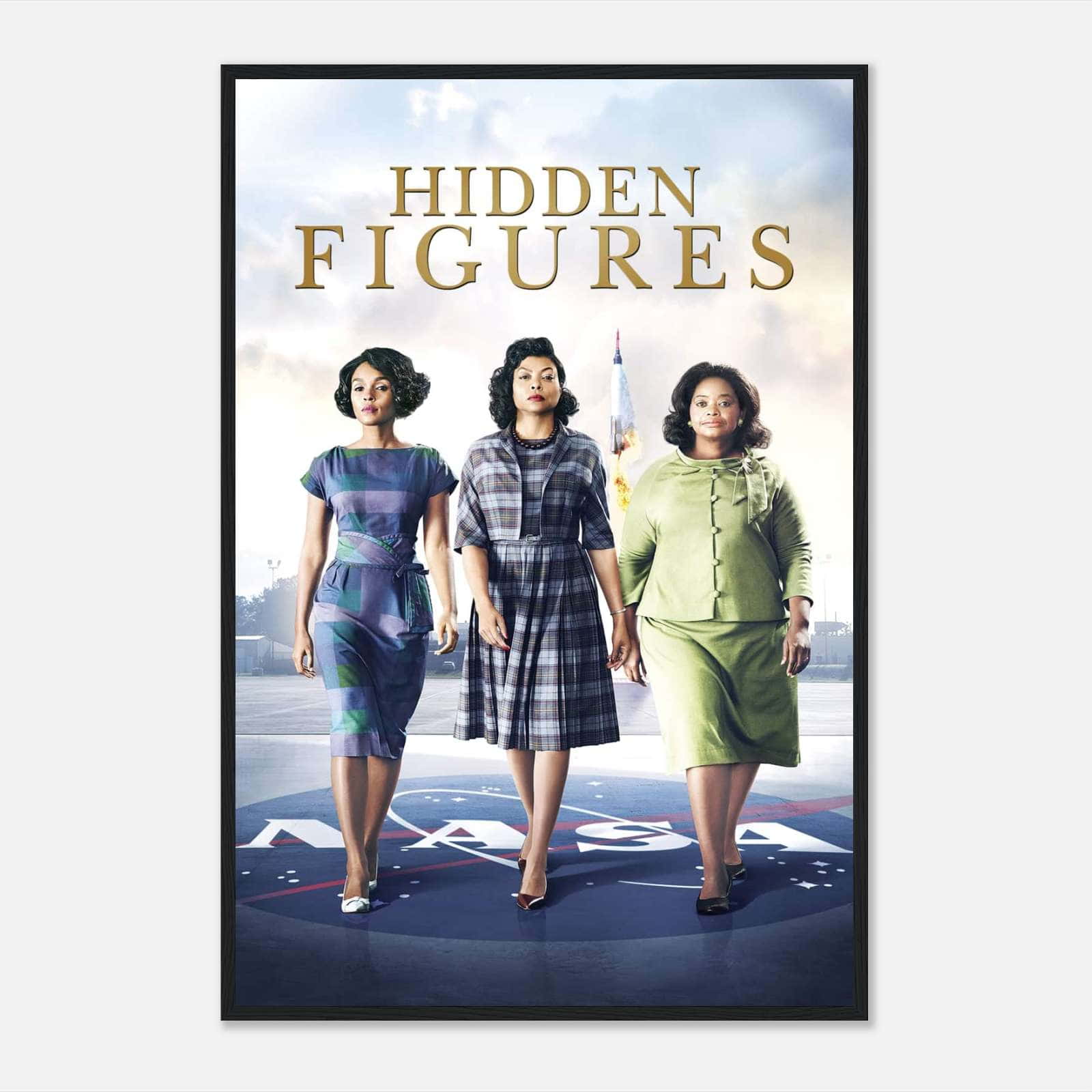 Hidden Figures (2016) Movie Poster Print - Citiesbox