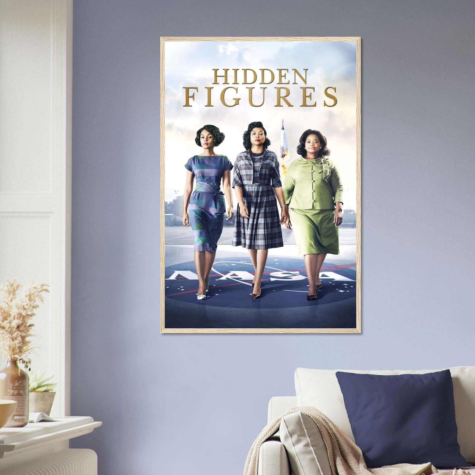 Hidden Figures (2016) Movie Poster Print - Citiesbox