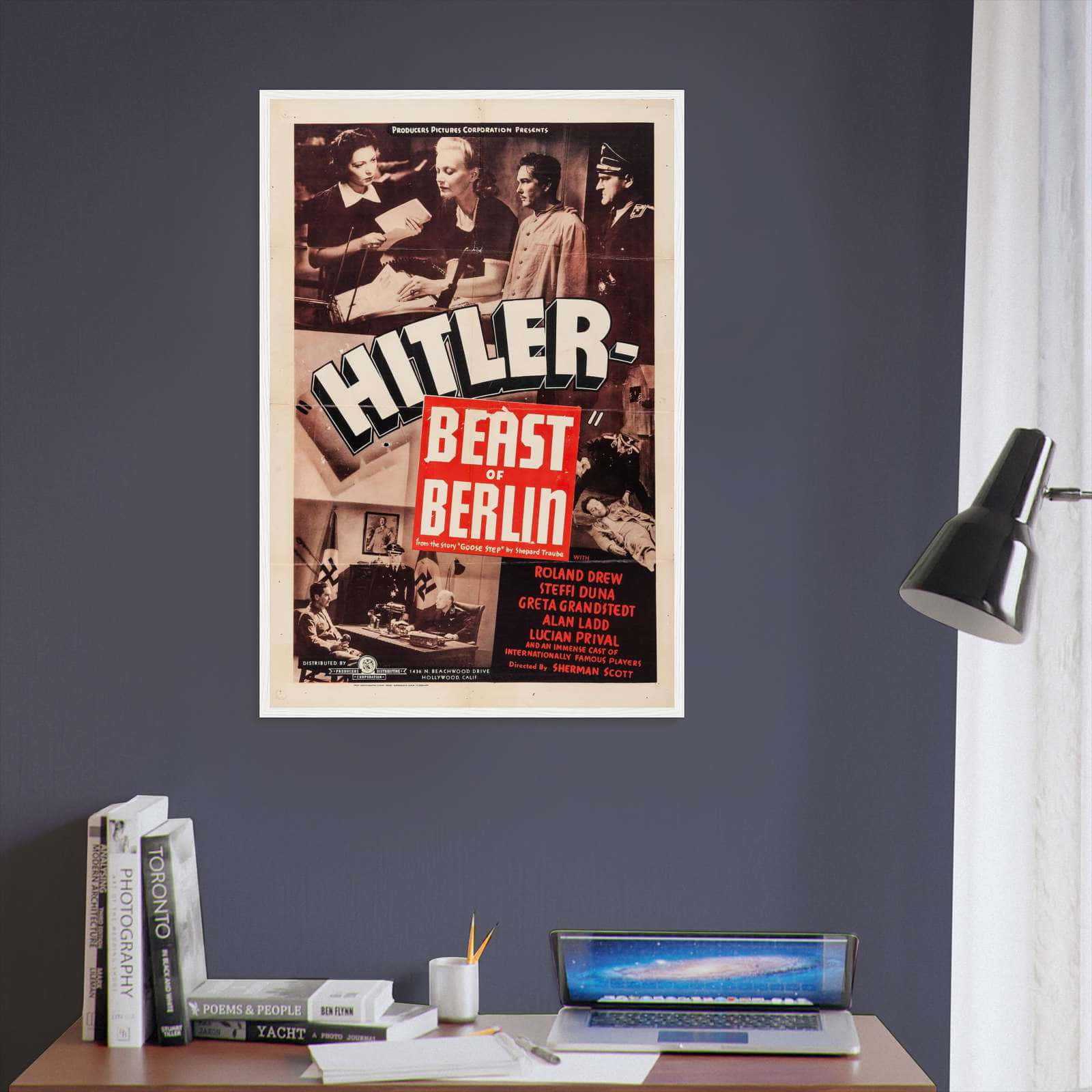 Hitler: Beast of Berlin (1939) Movie Poster Print - Citiesbox