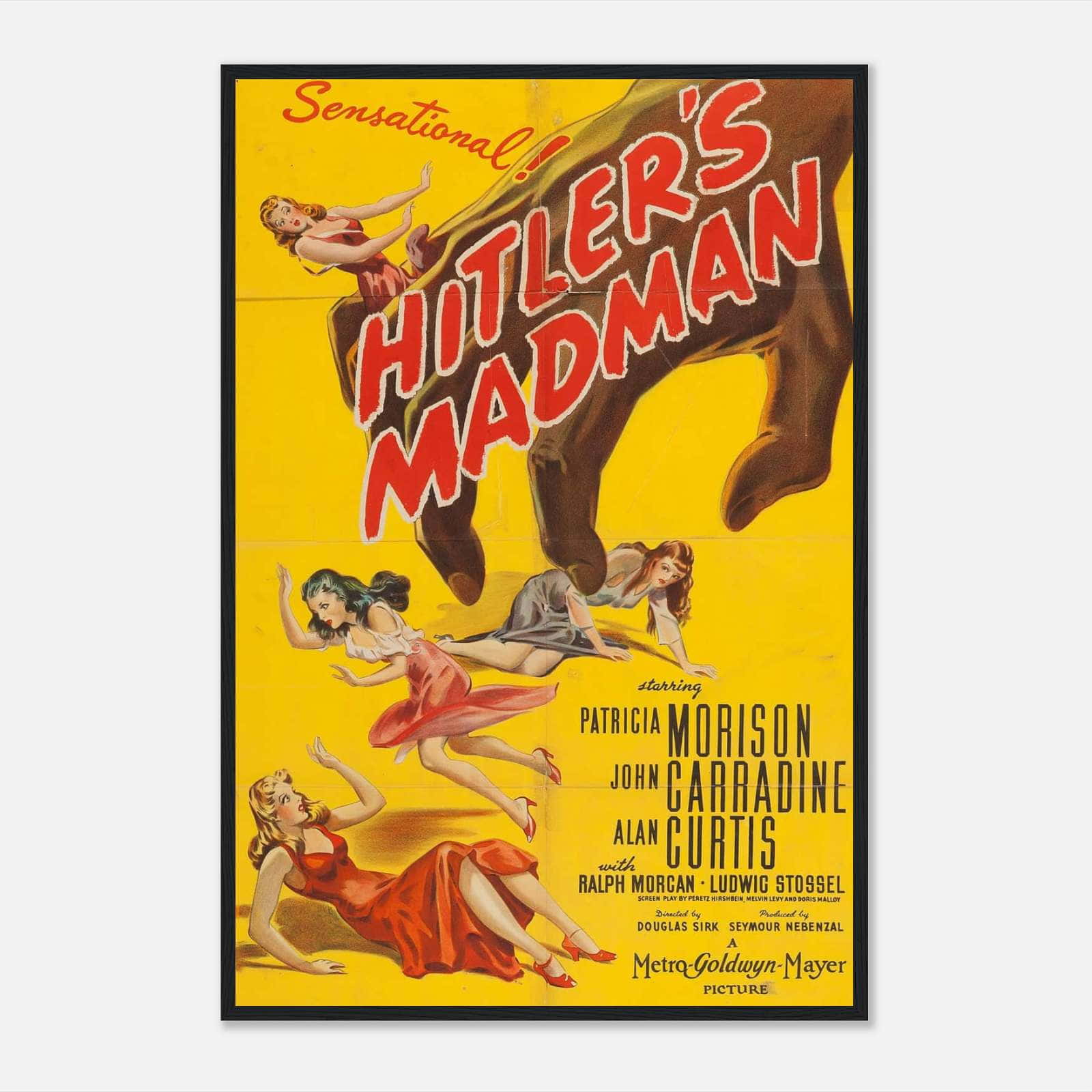 Hitler's Madman (1943) Movie Poster Print - Citiesbox