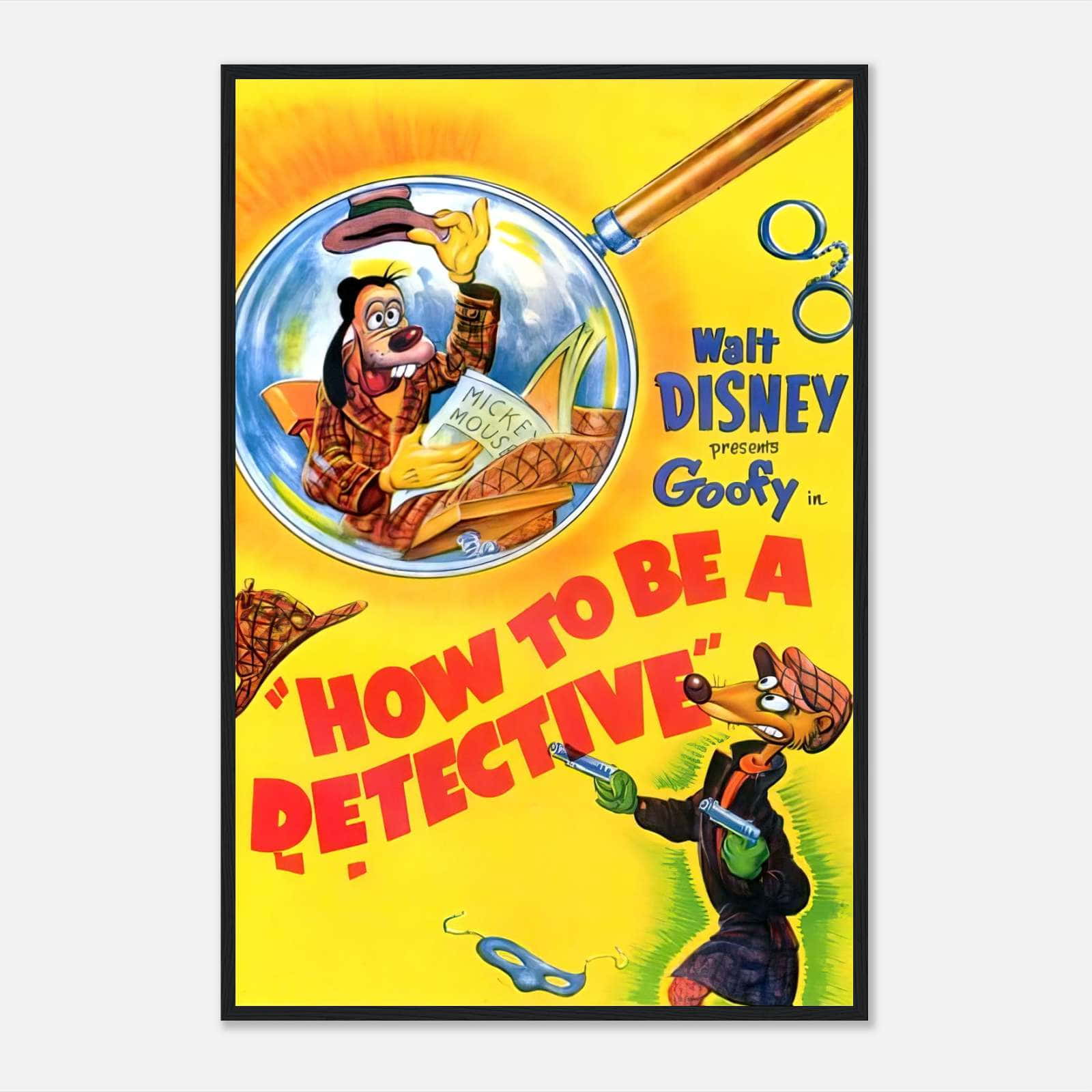 How to Be a Detective (1952) Movie Poster Print - Citiesbox