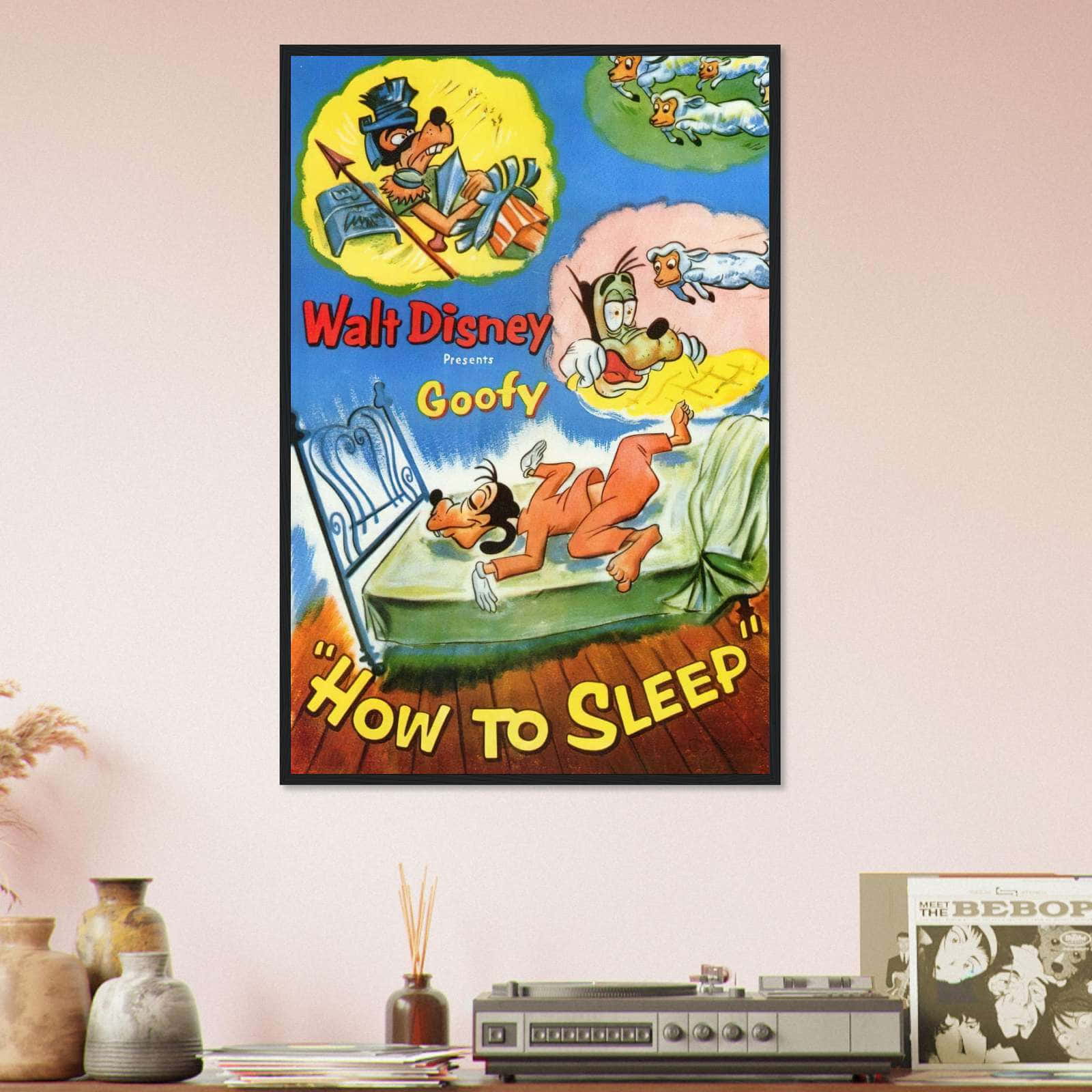 How to Sleep (1953) Movie Poster Print - Citiesbox