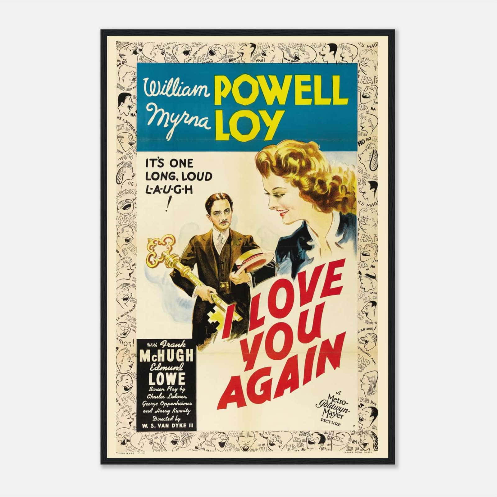 I Love You Again (1940) Movie Poster Print - Citiesbox