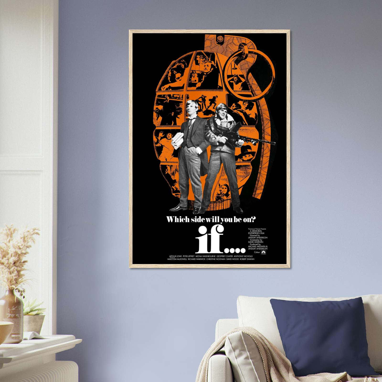 if.... (1968) Movie Poster Print - Citiesbox