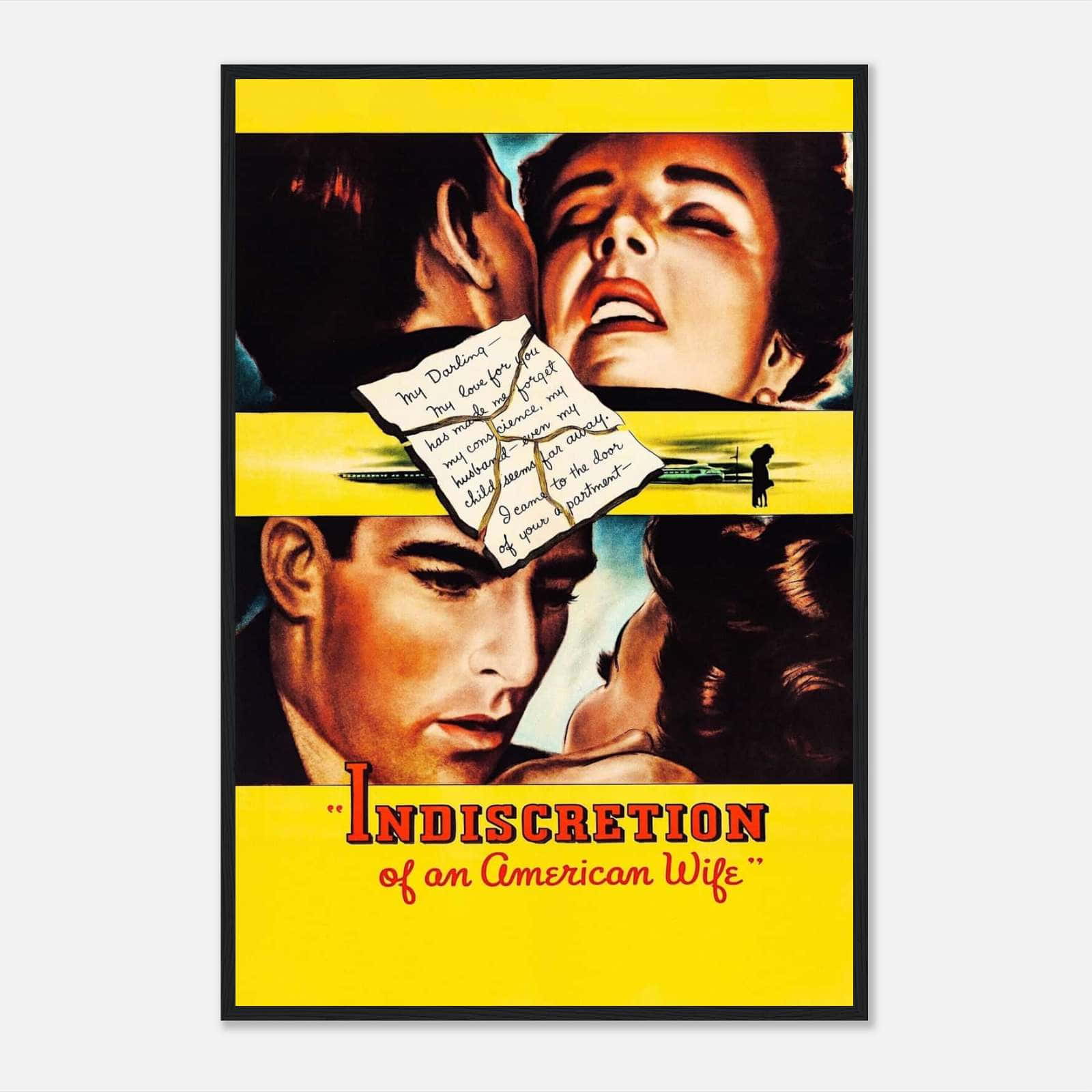 Indiscretion of an American Wife (1953) Movie Poster Print - Citiesbox