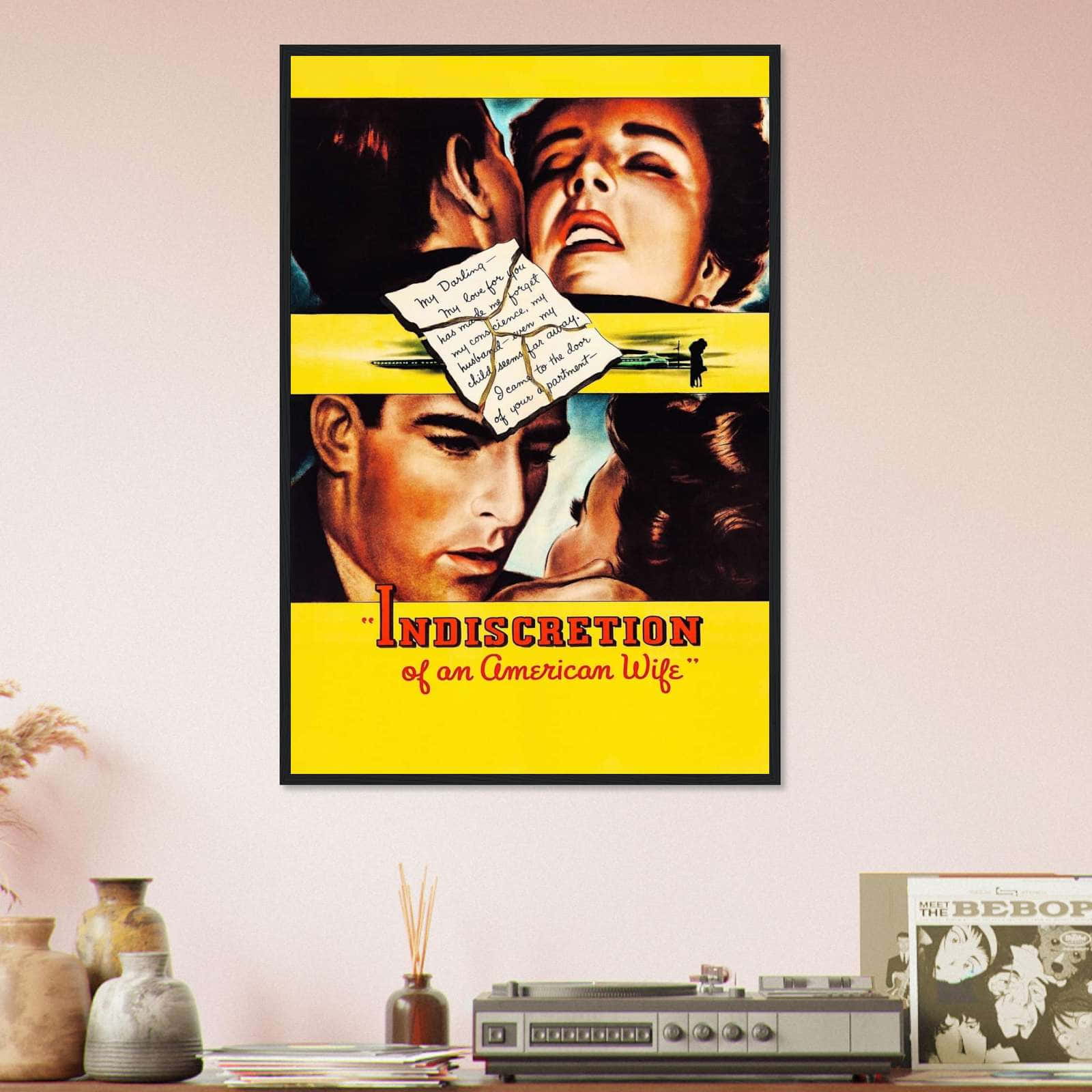 Indiscretion of an American Wife (1953) Movie Poster Print - Citiesbox