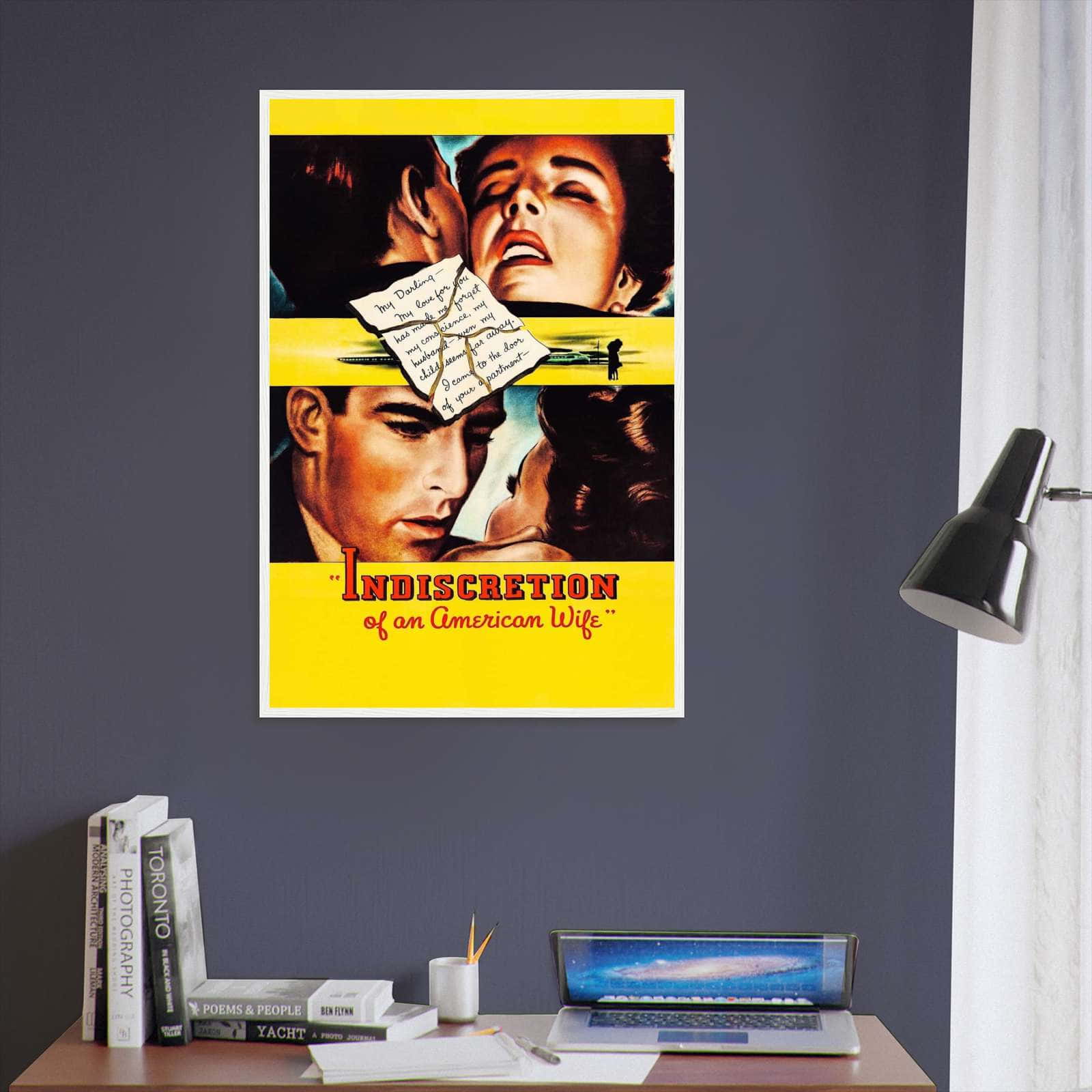 Indiscretion of an American Wife (1953) Movie Poster Print - Citiesbox