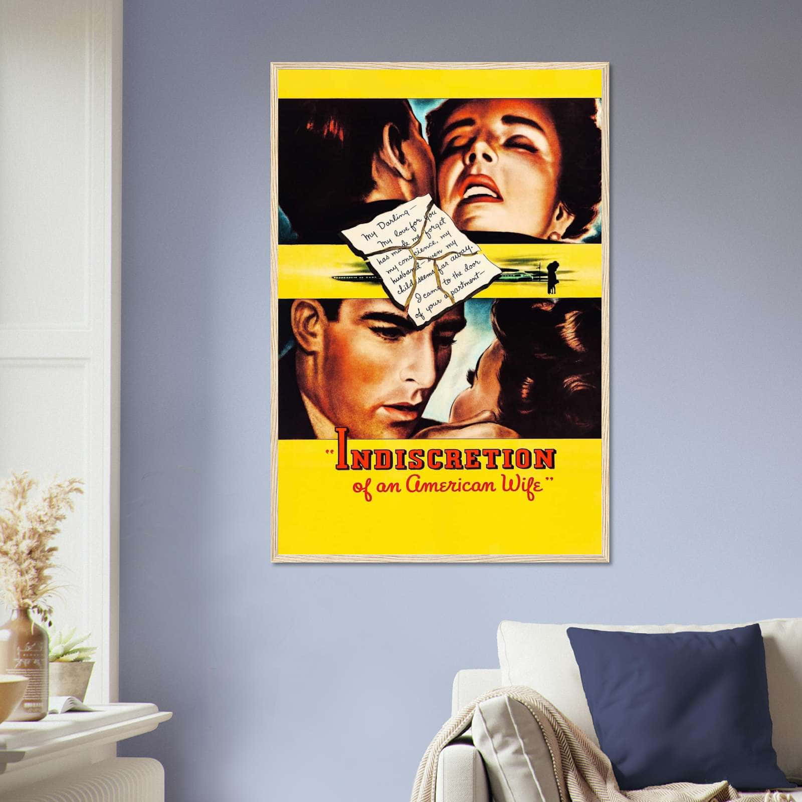 Indiscretion of an American Wife (1953) Movie Poster Print - Citiesbox