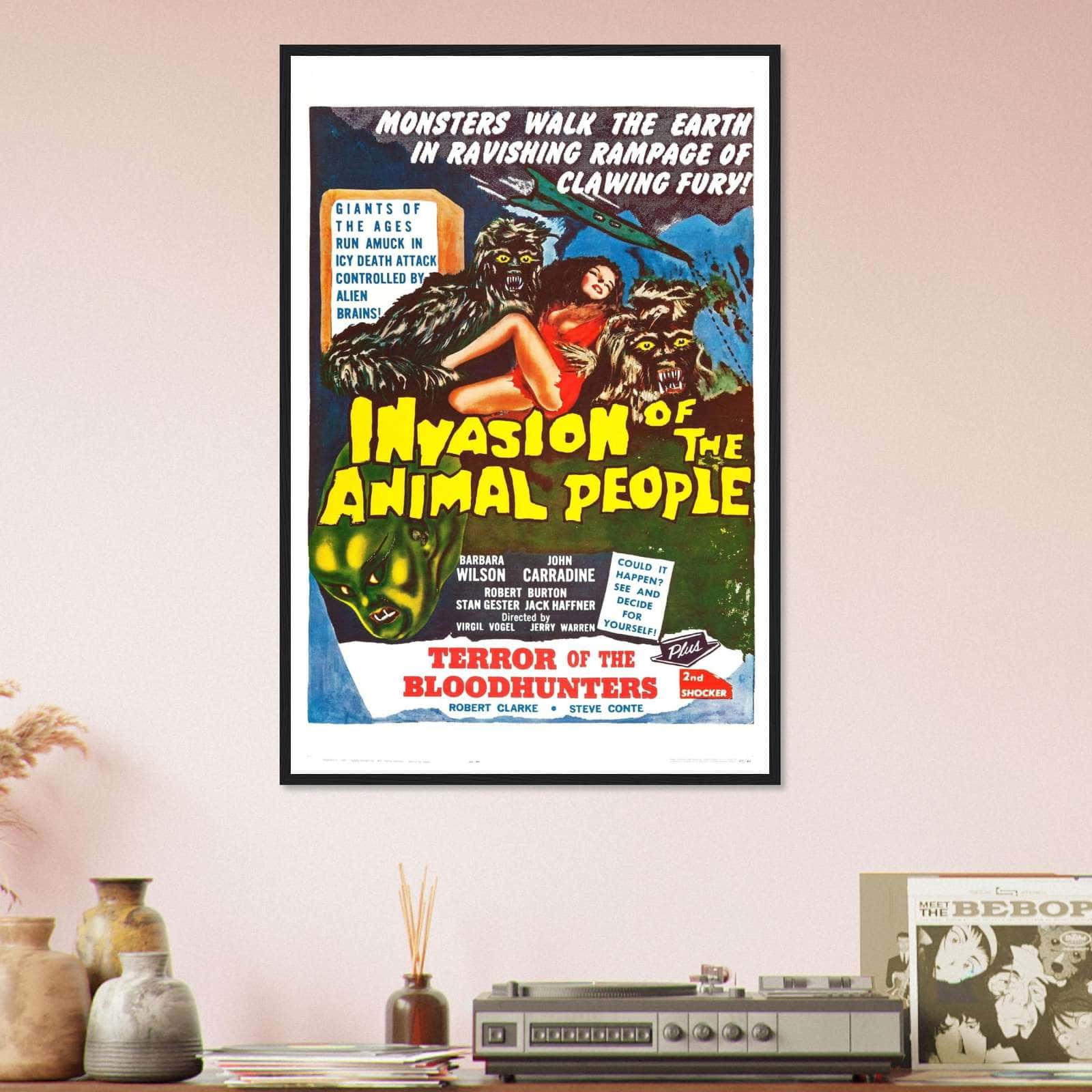 Invasion of the Animal People (1959) Movie Poster Print - Citiesbox
