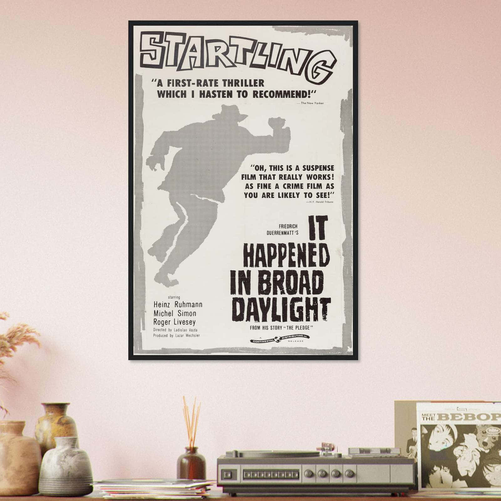 It Happened in Broad Daylight (1958) Movie Poster Print - Citiesbox