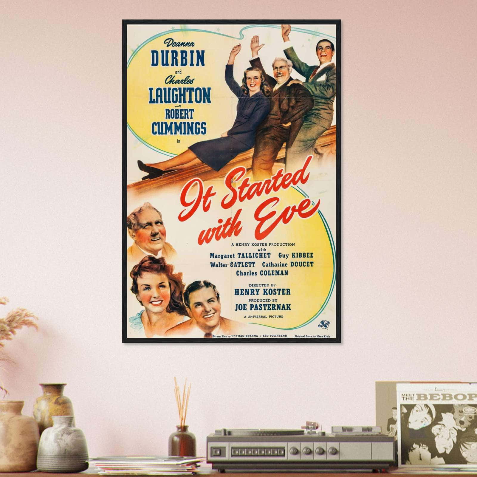 It Started with Eve (1941) Movie Poster Print - Citiesbox