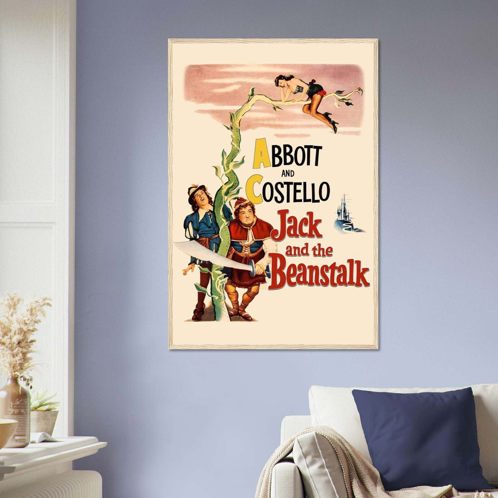 Jack and the Beanstalk (1952) Movie Poster Print - Citiesbox