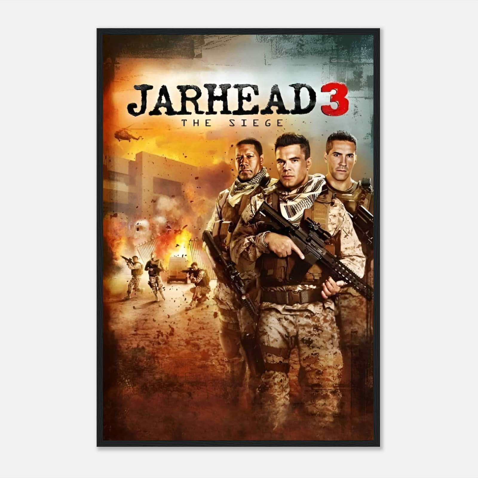 Jarhead 3: The Siege (2016) Movie Poster Print - Citiesbox