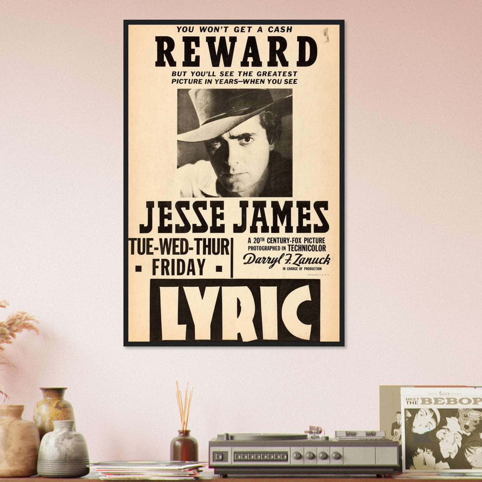 Jesse James (1939) Movie Poster Print - Citiesbox