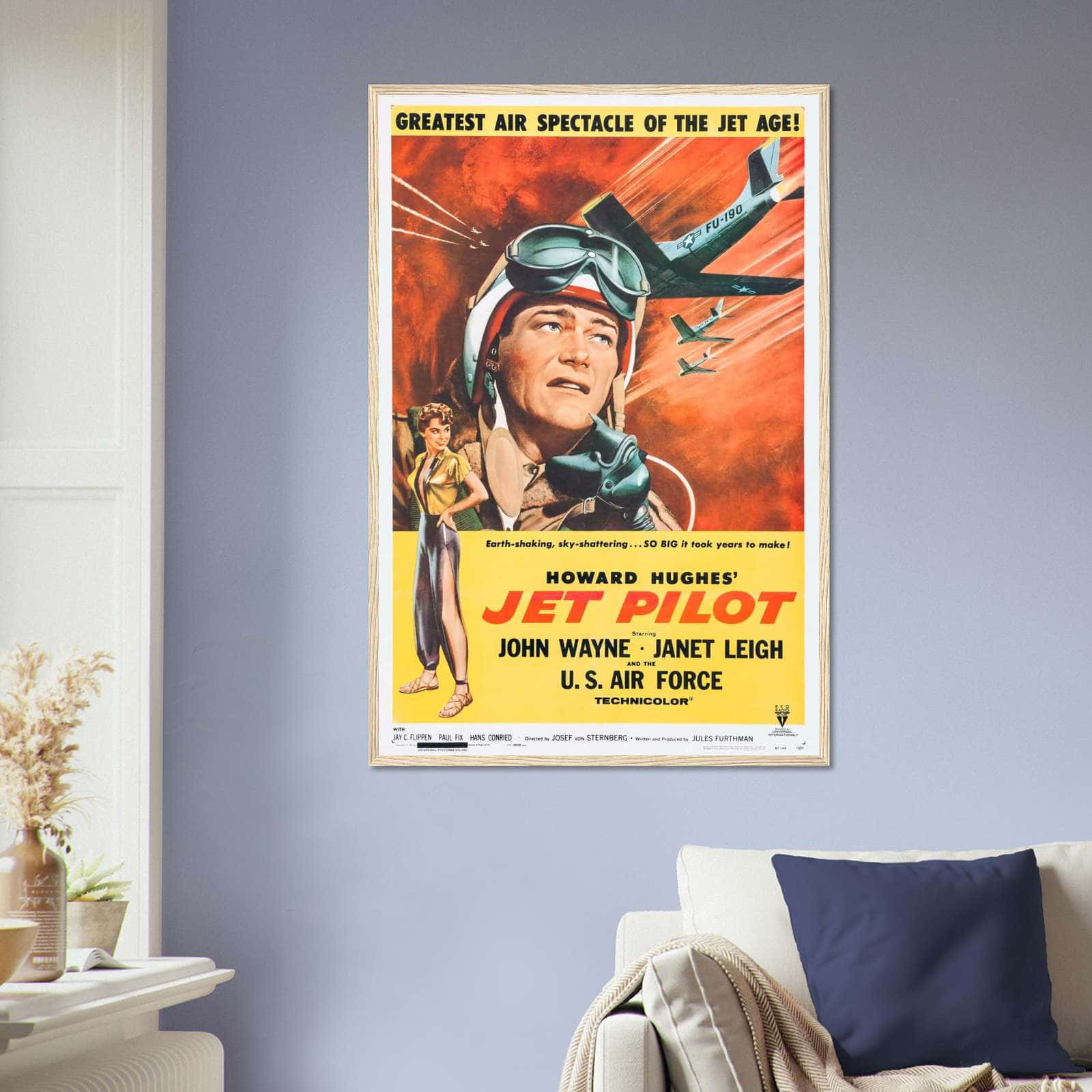 Jet Pilot (1957) Movie Poster Print - Citiesbox