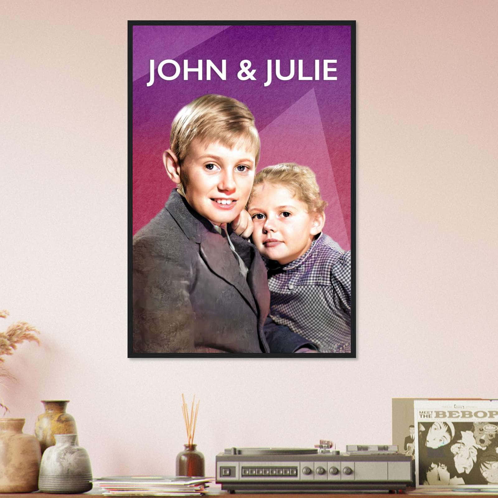 John and Julie (1955) Movie Poster Print - Citiesbox