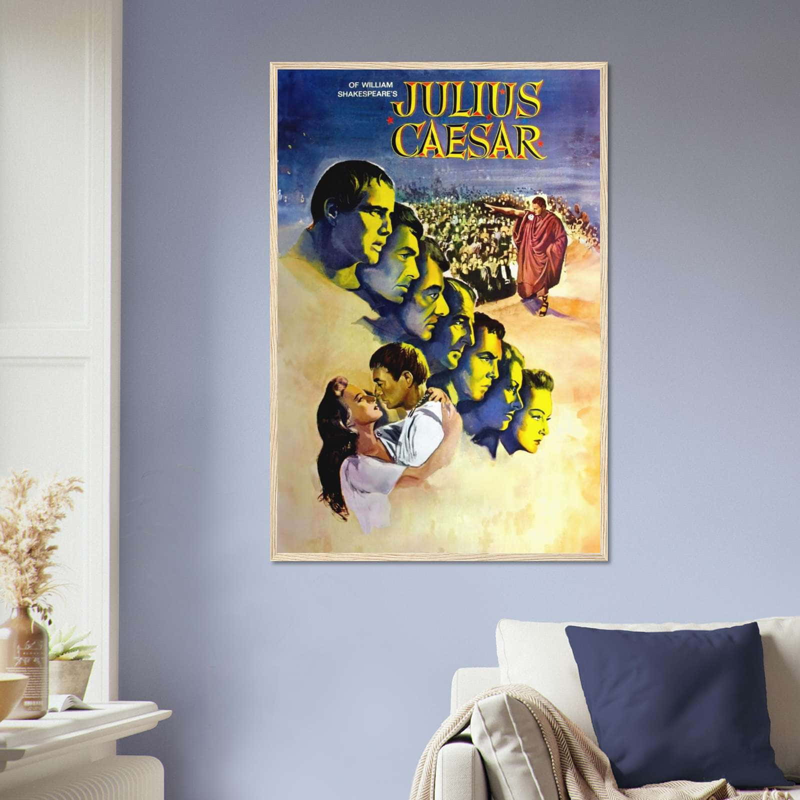 Julius Caesar (1953) Movie Poster Print - Citiesbox