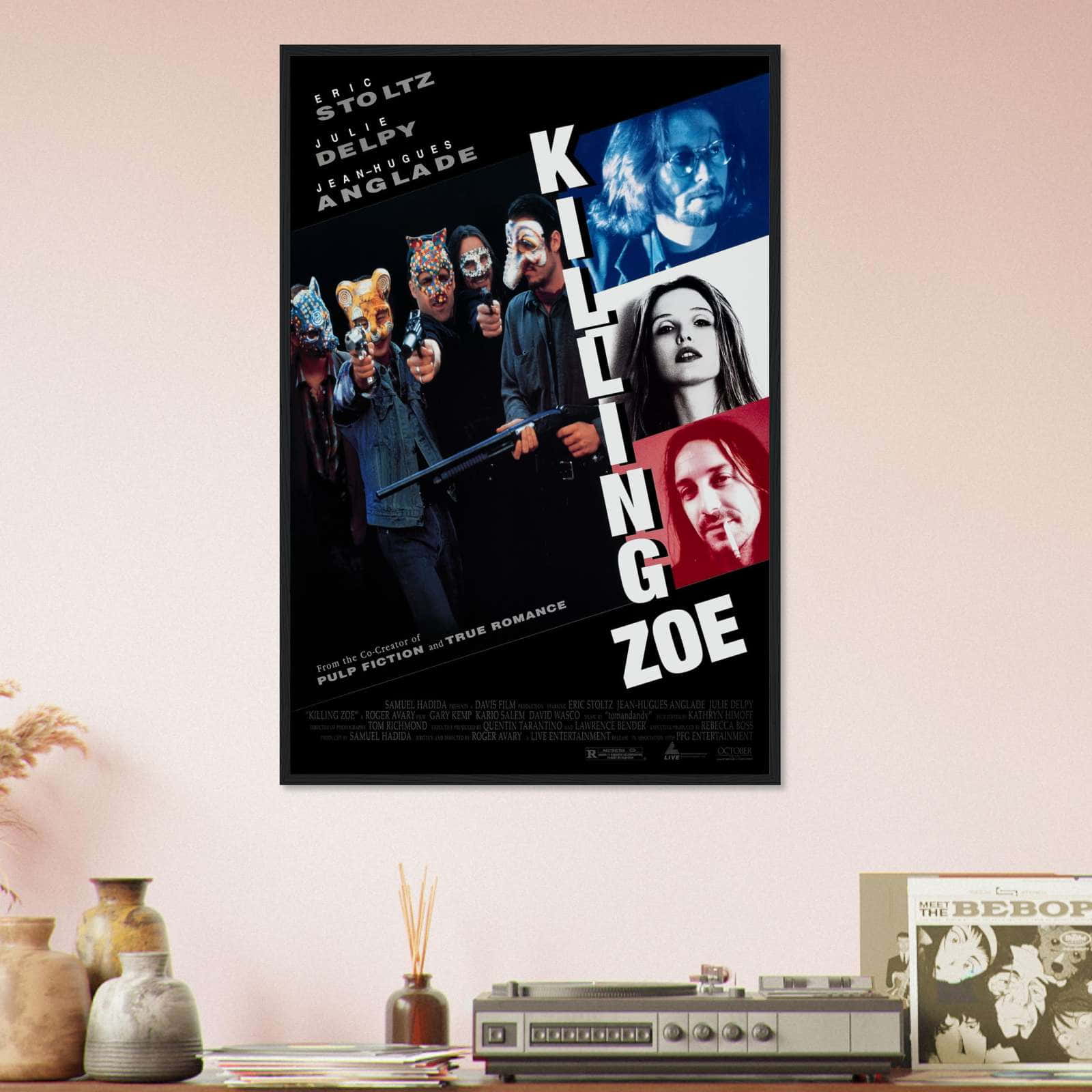 Killing Zoe (1993) Movie Poster Print - Citiesbox