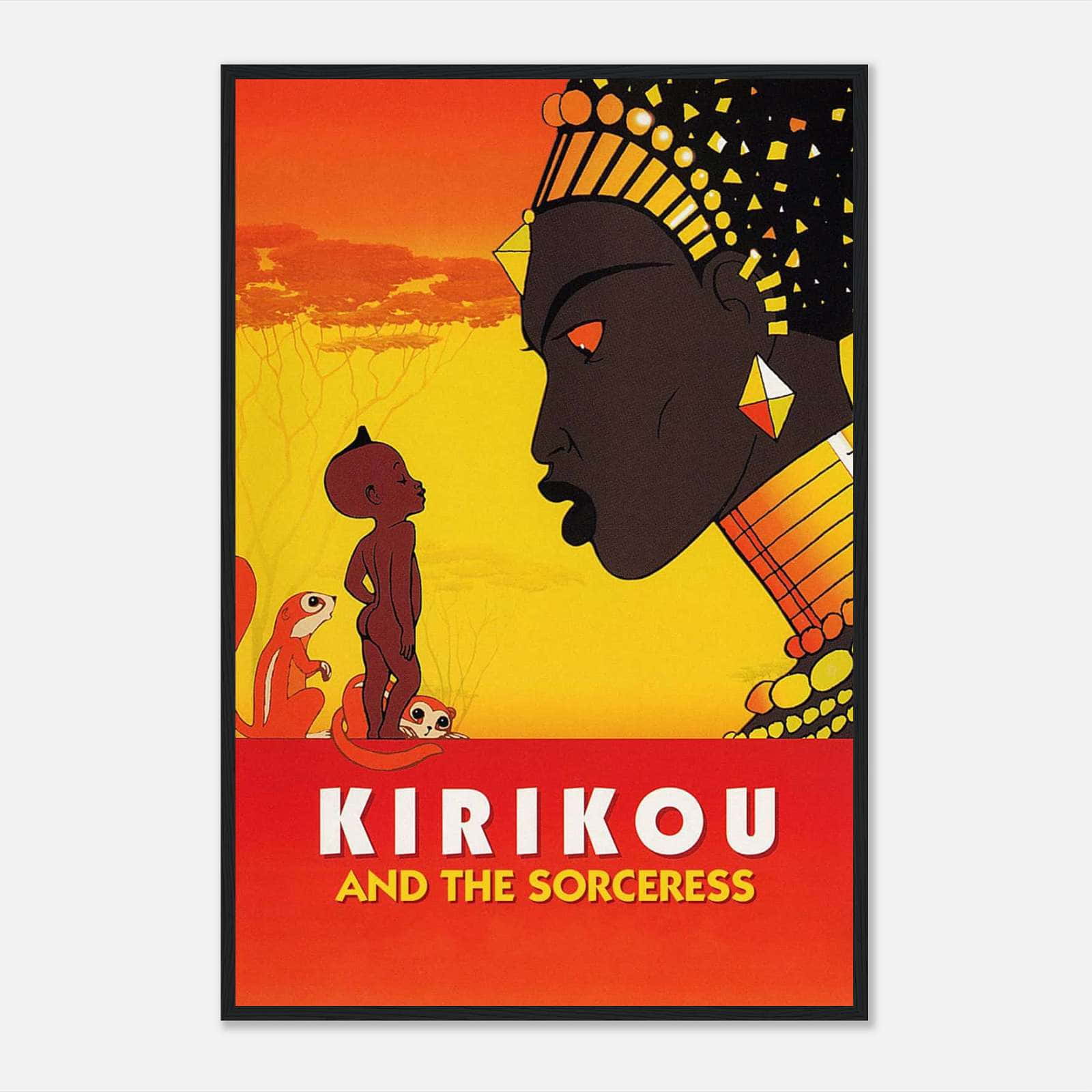 Kirikou and the Sorceress (1998) Movie Poster Print - Citiesbox