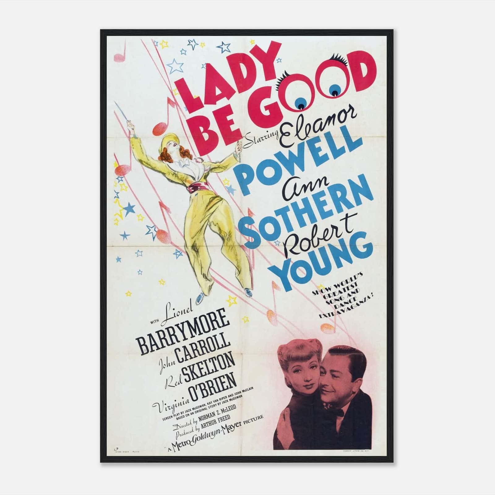 Lady Be Good (1941) Movie Poster Print - Citiesbox