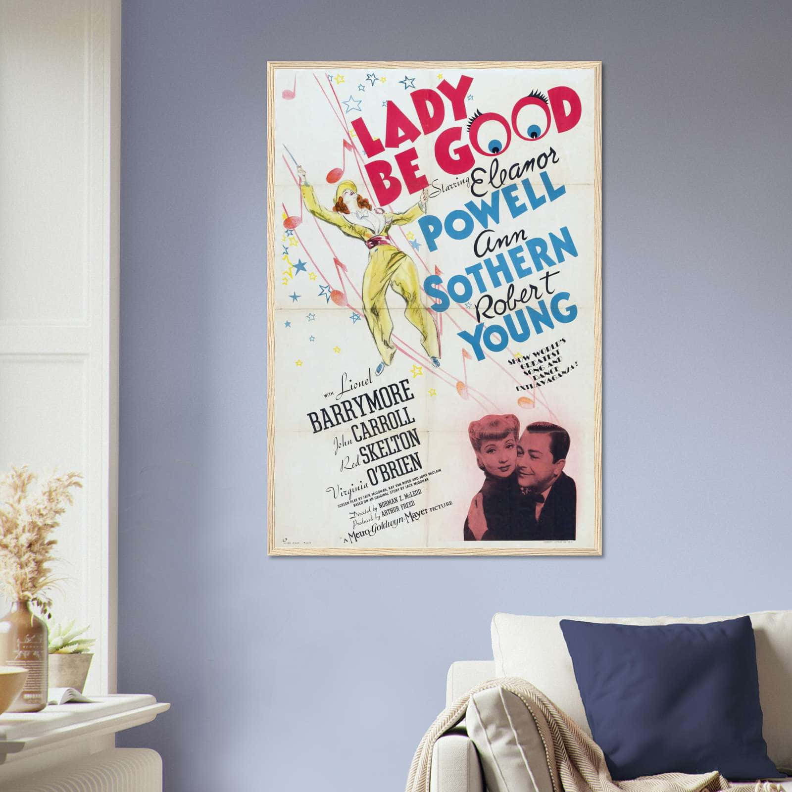 Lady Be Good (1941) Movie Poster Print - Citiesbox