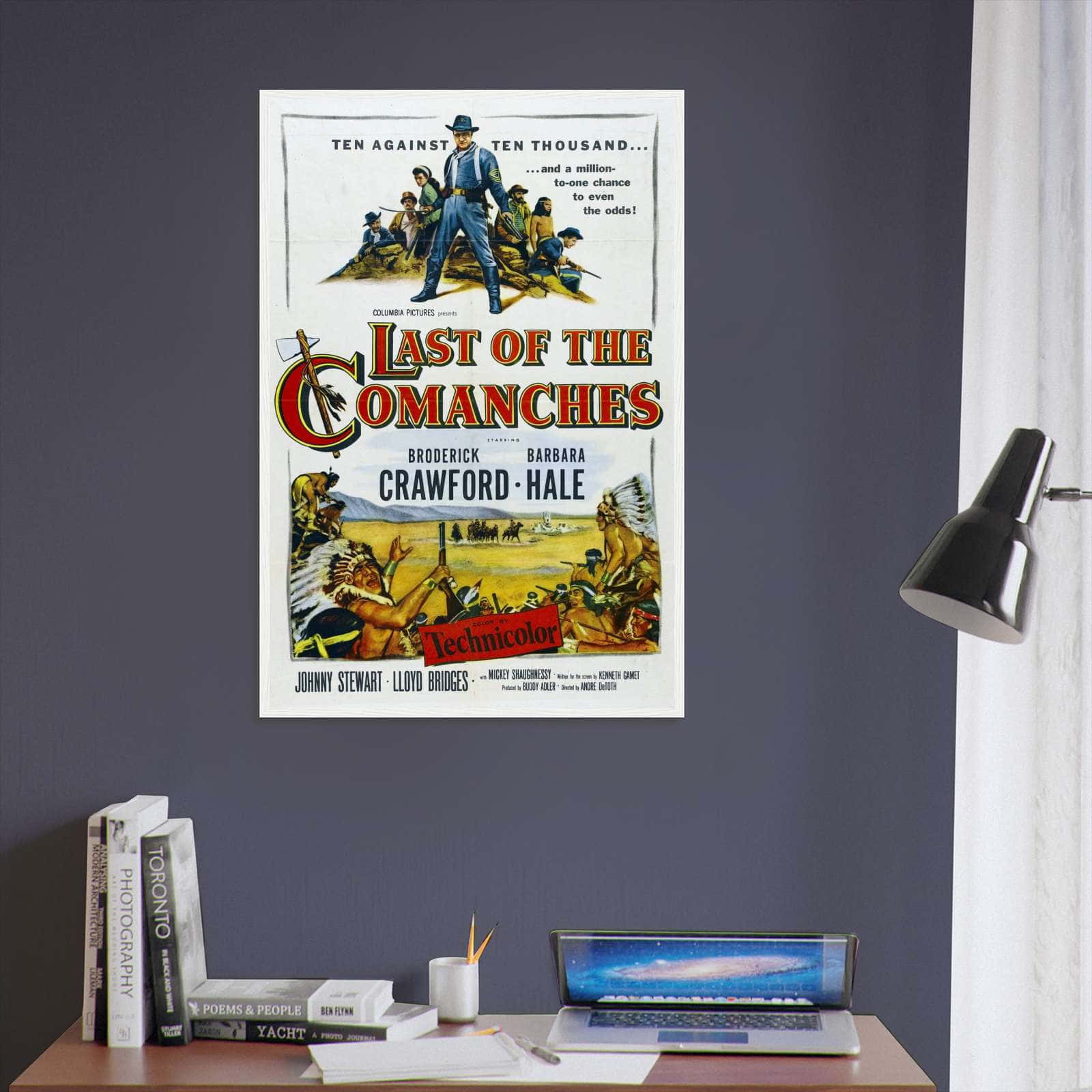 Last of the Comanches (1953) Movie Poster Print - Citiesbox