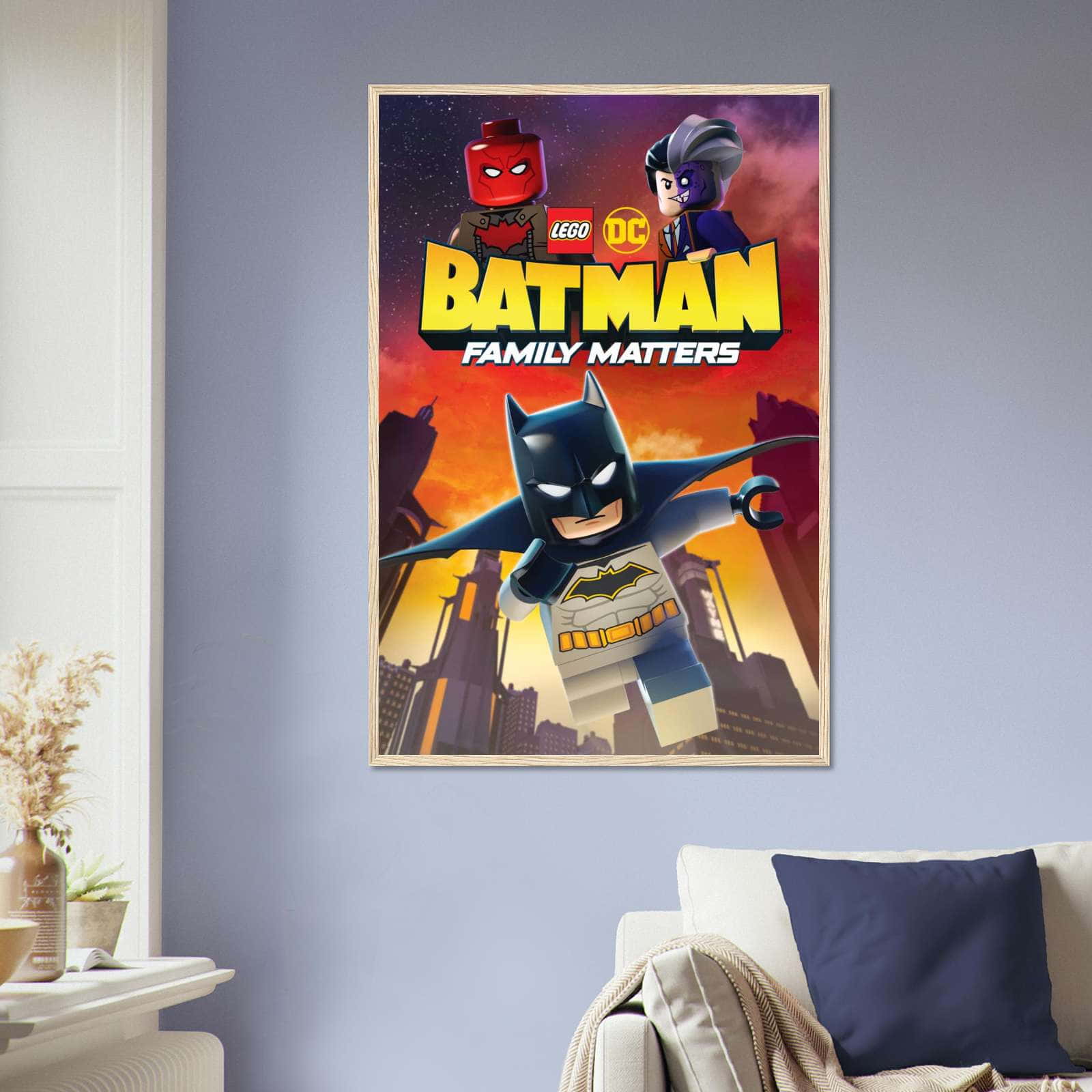 Lego DC Batman: Family Matters (2019) Movie Poster Print - Citiesbox