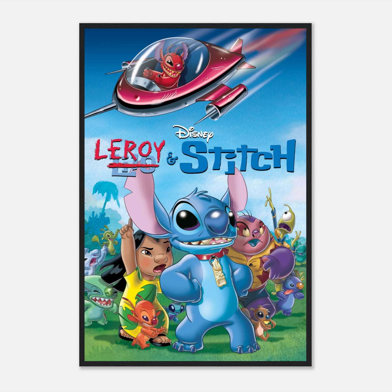 Leroy & Stitch (2006) Movie Poster Print - Citiesbox