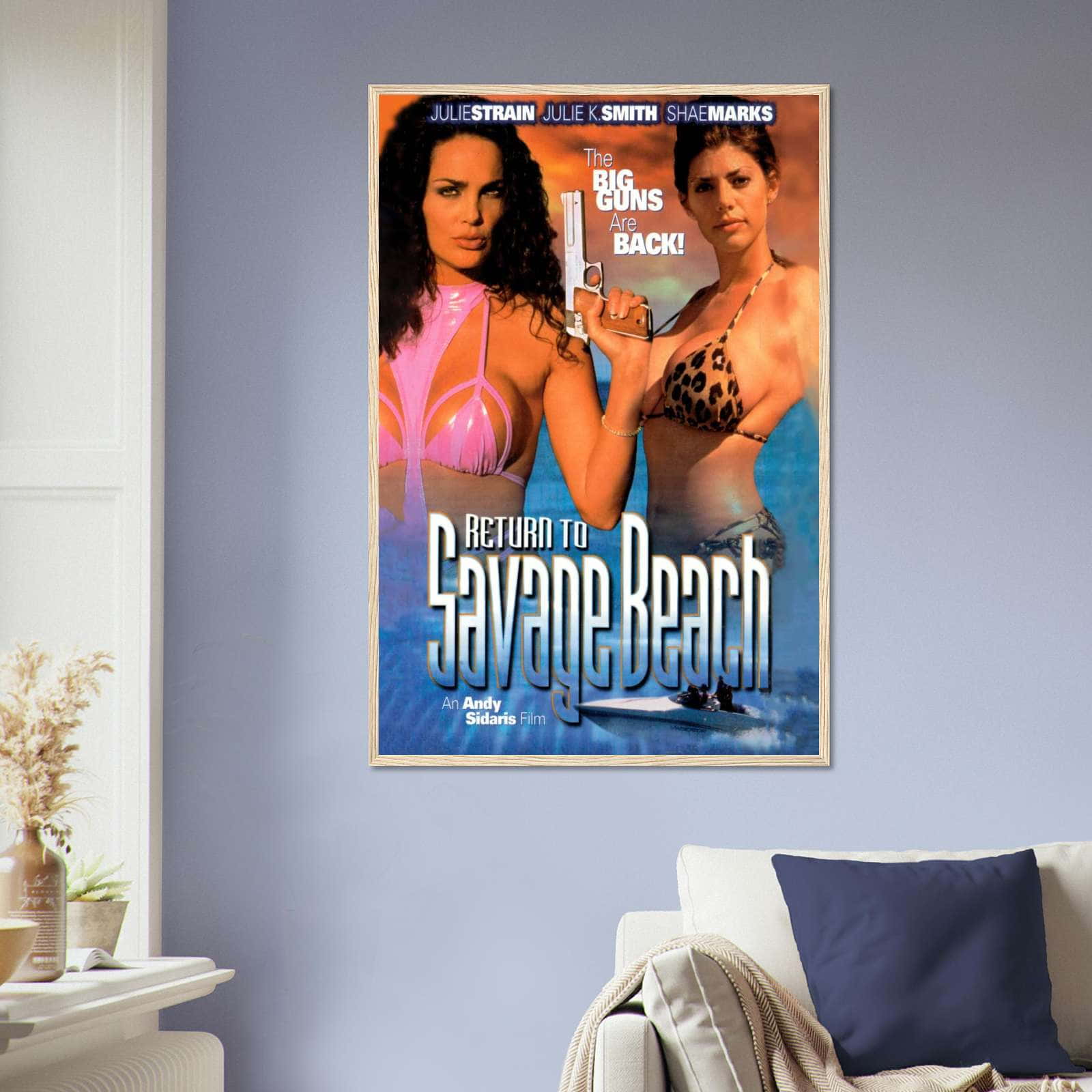 L.E.T.H.A.L. Ladies: Return to Savage Beach (1998) Movie Poster Print - Citiesbox