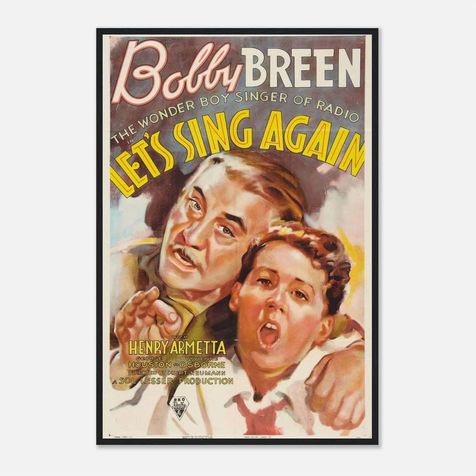 Let's Sing Again (1936) Movie Poster Print - Citiesbox
