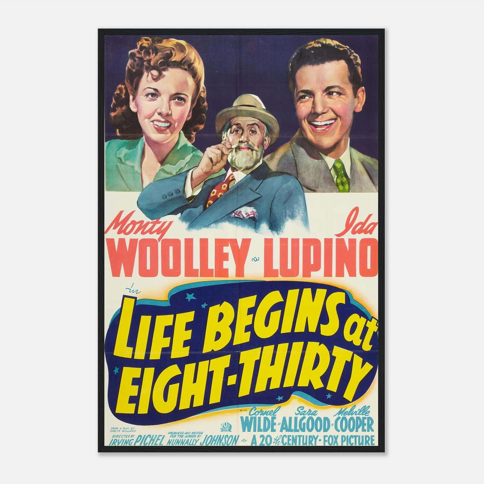 Life Begins at Eight-Thirty (1942) Movie Poster Print - Citiesbox