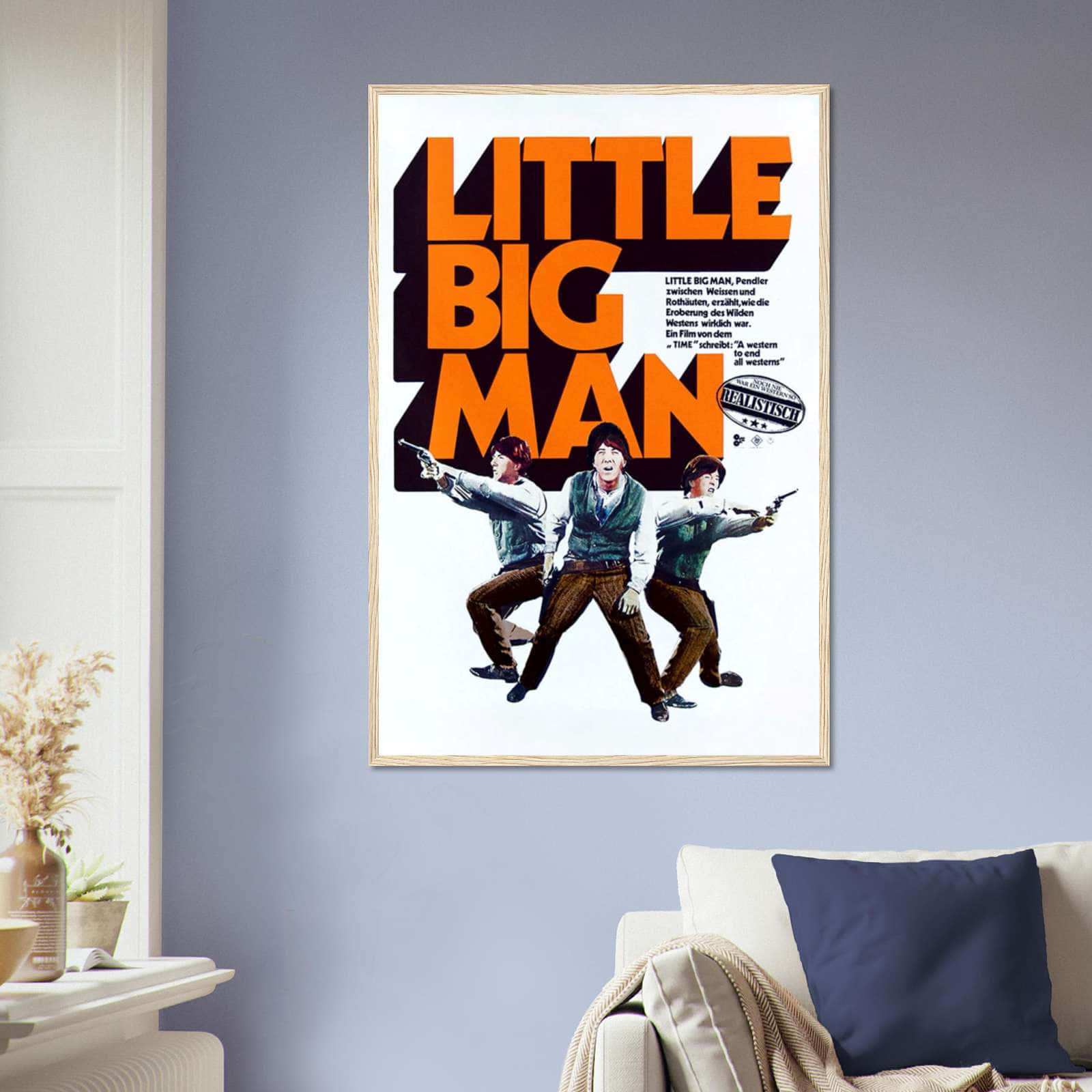 Little Big Man (1970) Movie Poster Print - Citiesbox