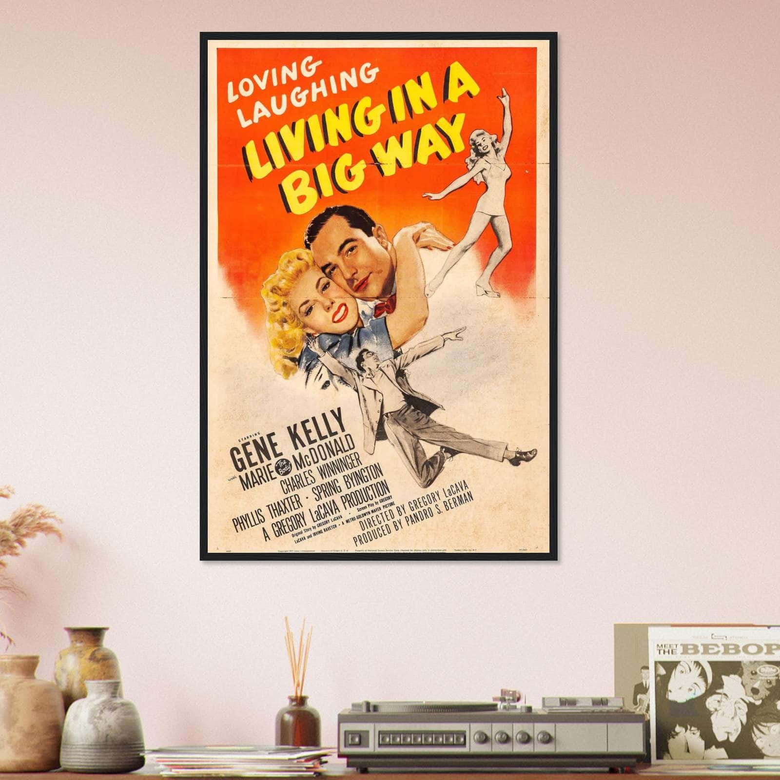 Living in a Big Way (1947) Movie Poster Print - Citiesbox
