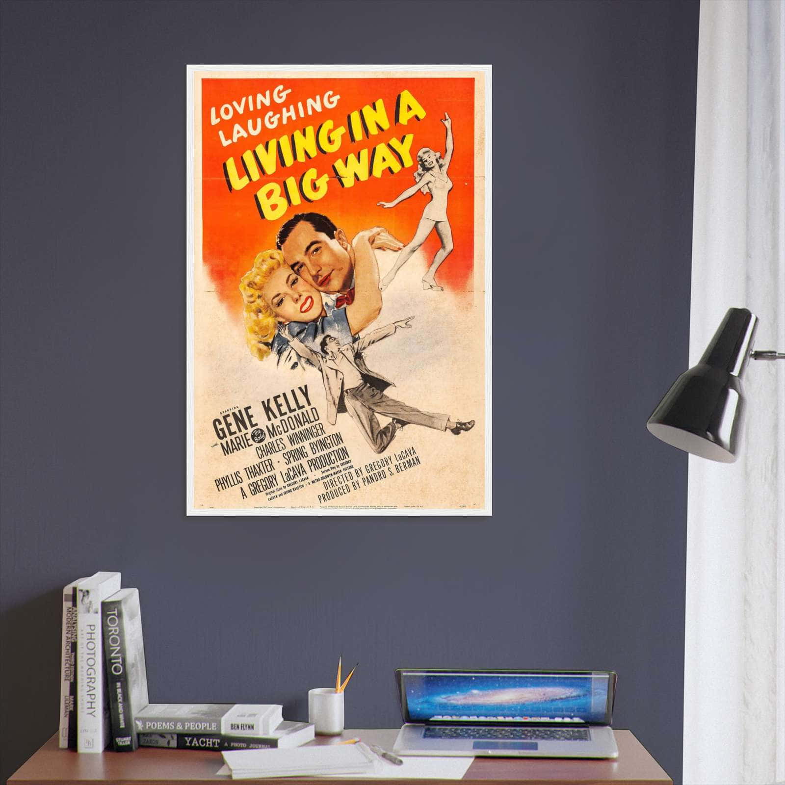 Living in a Big Way (1947) Movie Poster Print - Citiesbox