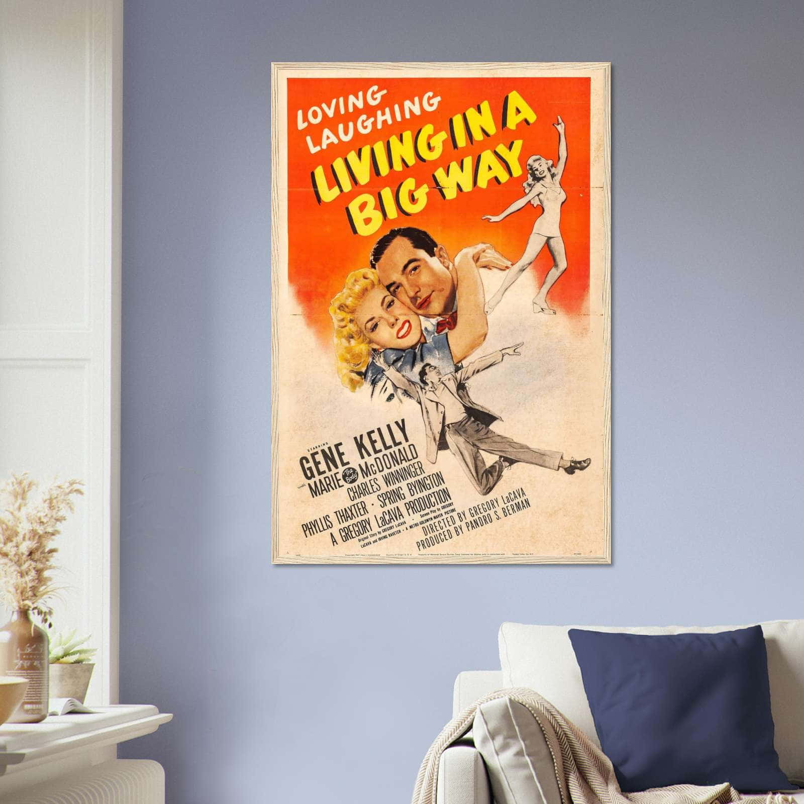 Living in a Big Way (1947) Movie Poster Print - Citiesbox